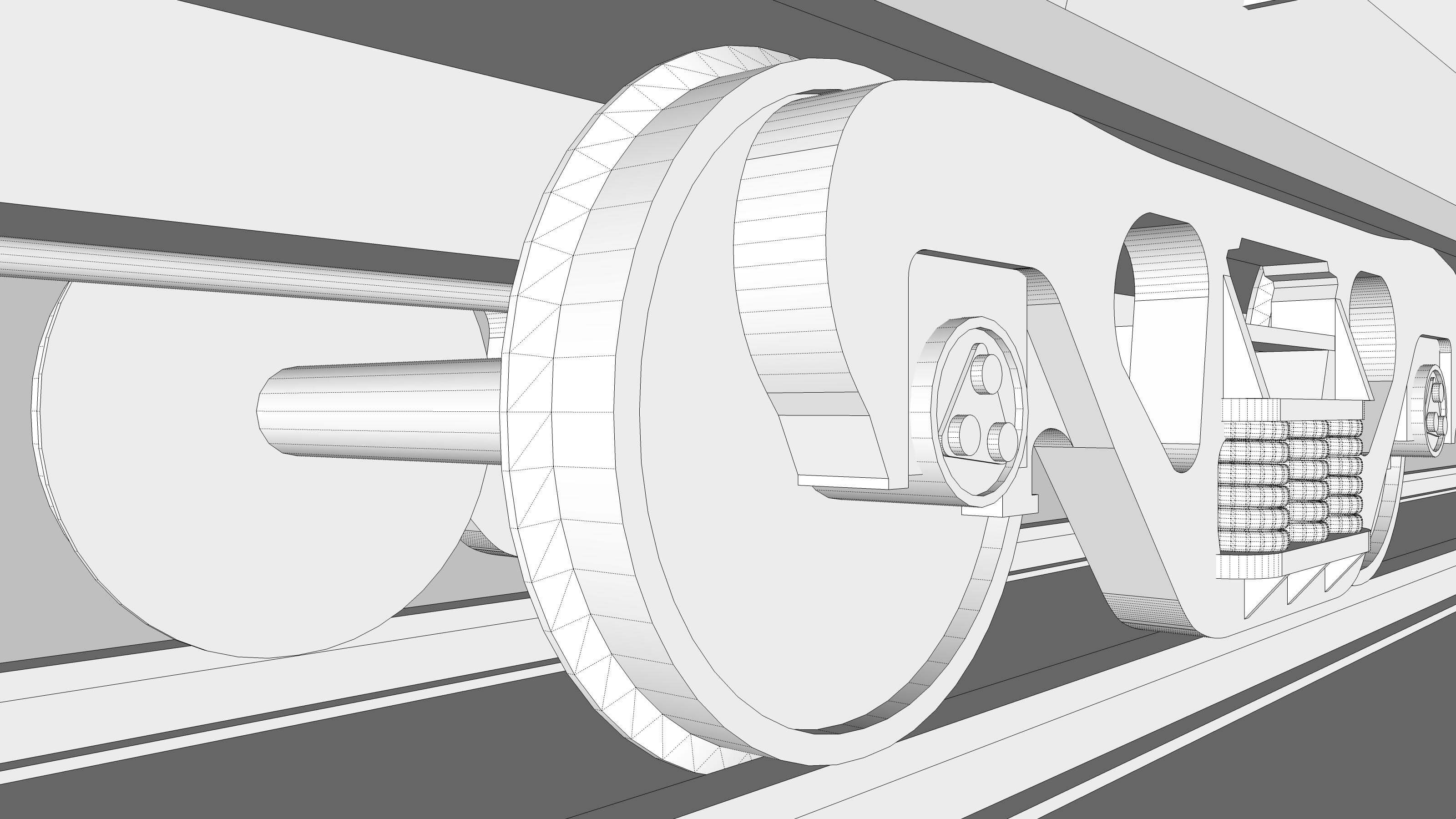 Train Car - Conrail Autorack - Car Carrier 3D Model by SpiritSwitchboard