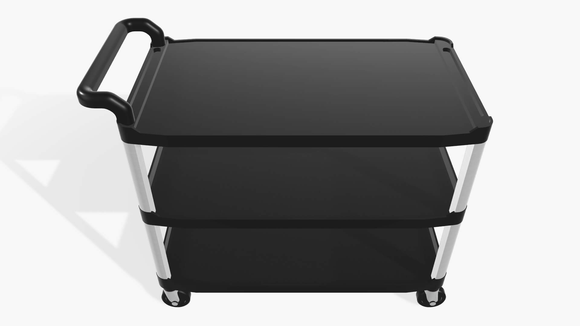 Utility Cart - Maid's Cart - Prop Model by SpiritSwitchboard