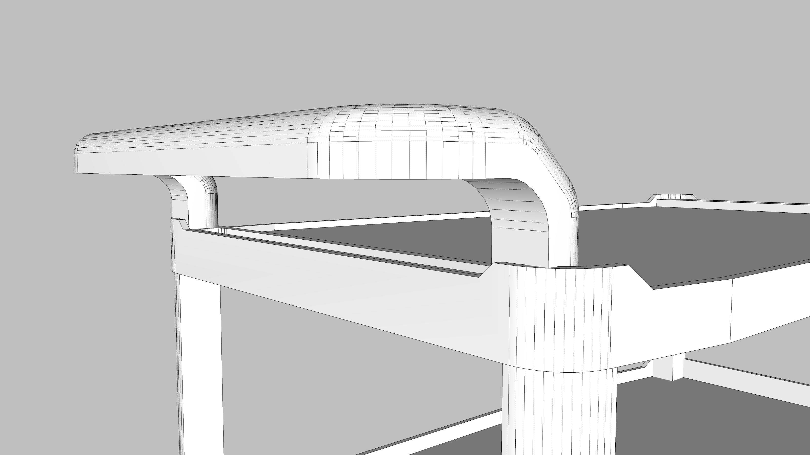 Utility Cart - Maid's Cart - Prop Model by SpiritSwitchboard