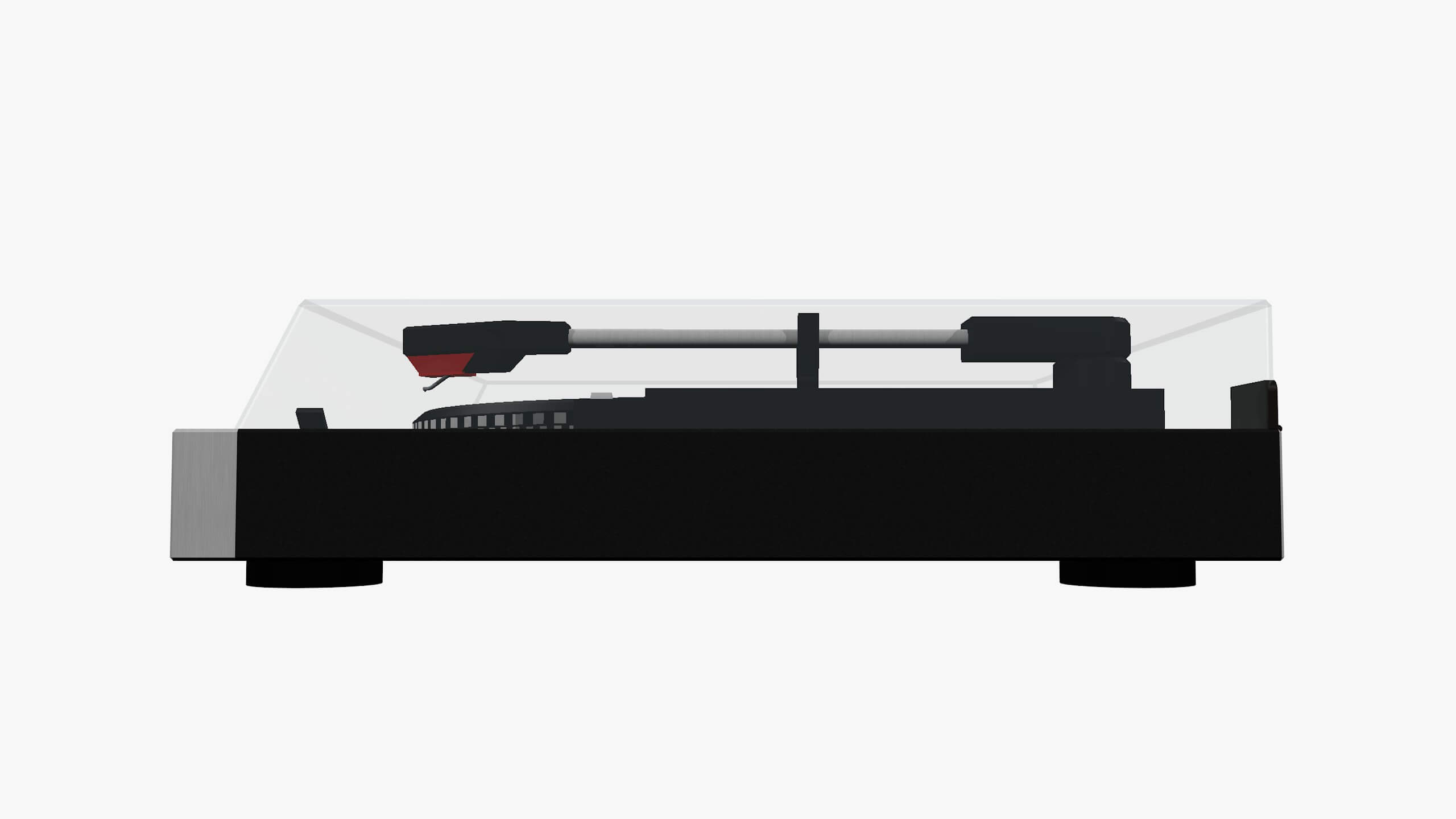 Vinyl Record Player - Turntable 3D Model by SpiritSwitchboard