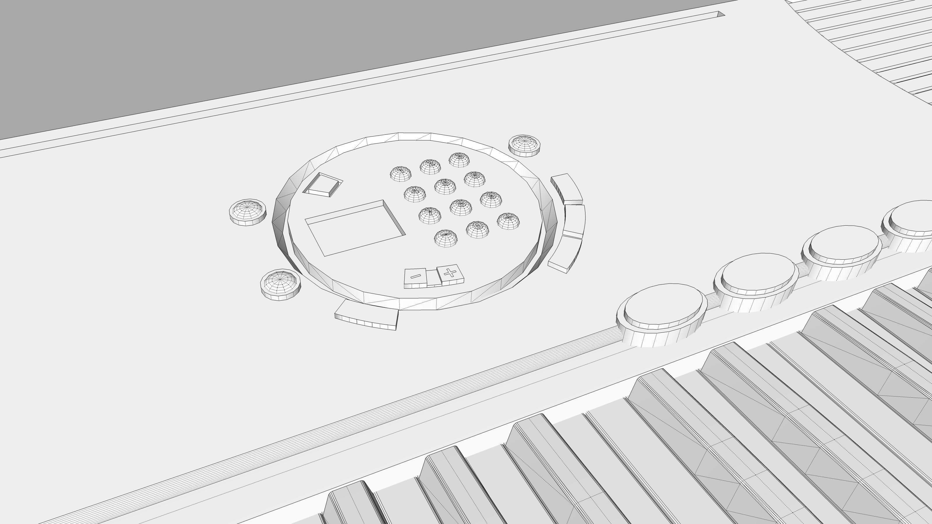 Workstation Keyboard - Yamaha PSR-180 3D Model by SpiritSwitchboard