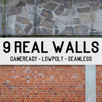 Real Walls - Asset Pack 3D Model by SPLEEN
