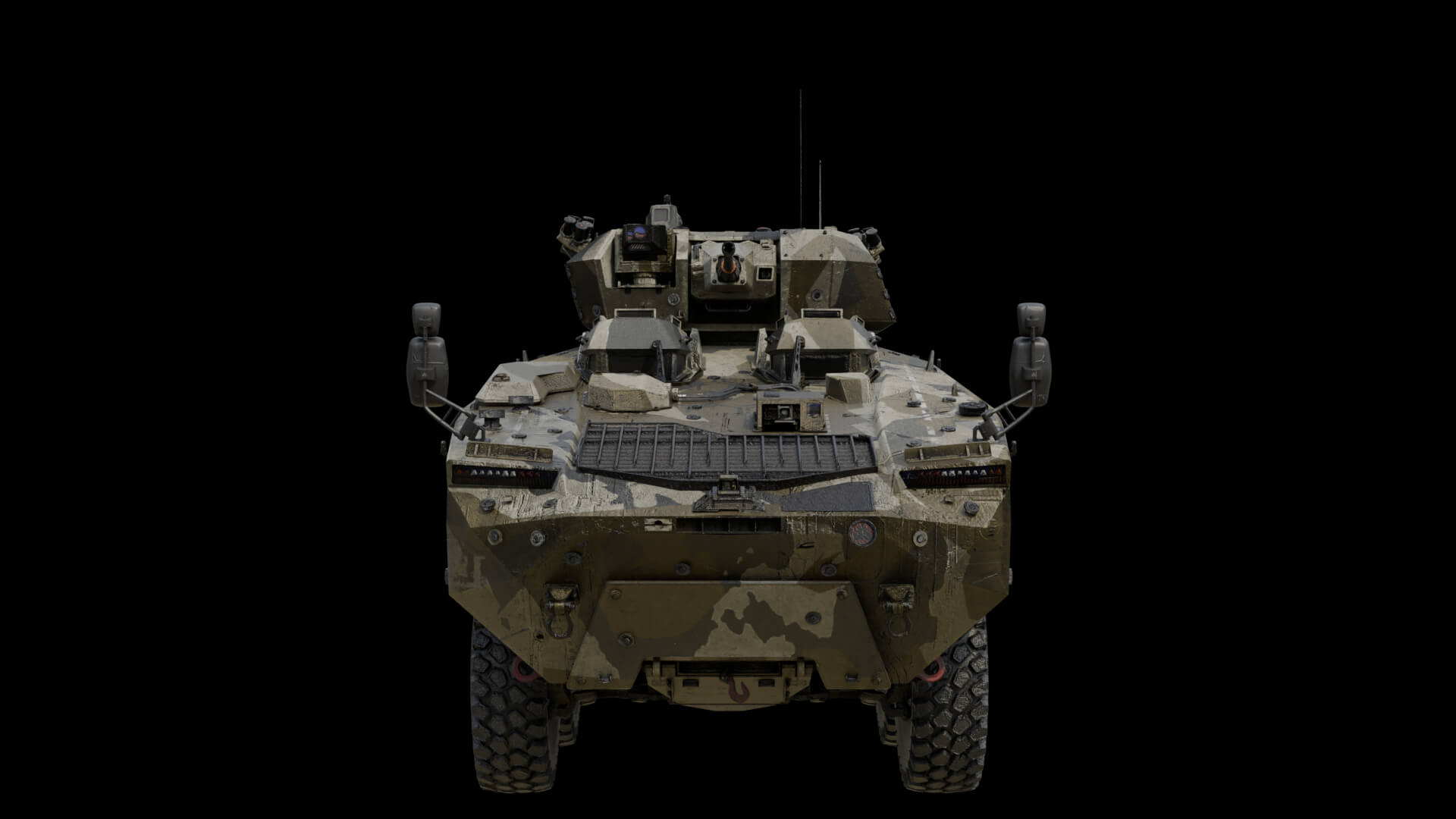 APC Tank - Armored Personnel Carrier 3D Model by Spunky 3D