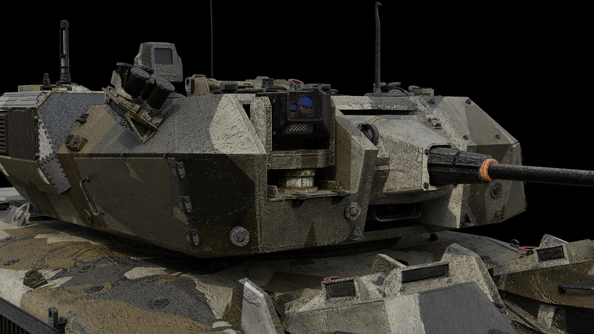 APC Tank - Armored Personnel Carrier 3D Model by Spunky 3D