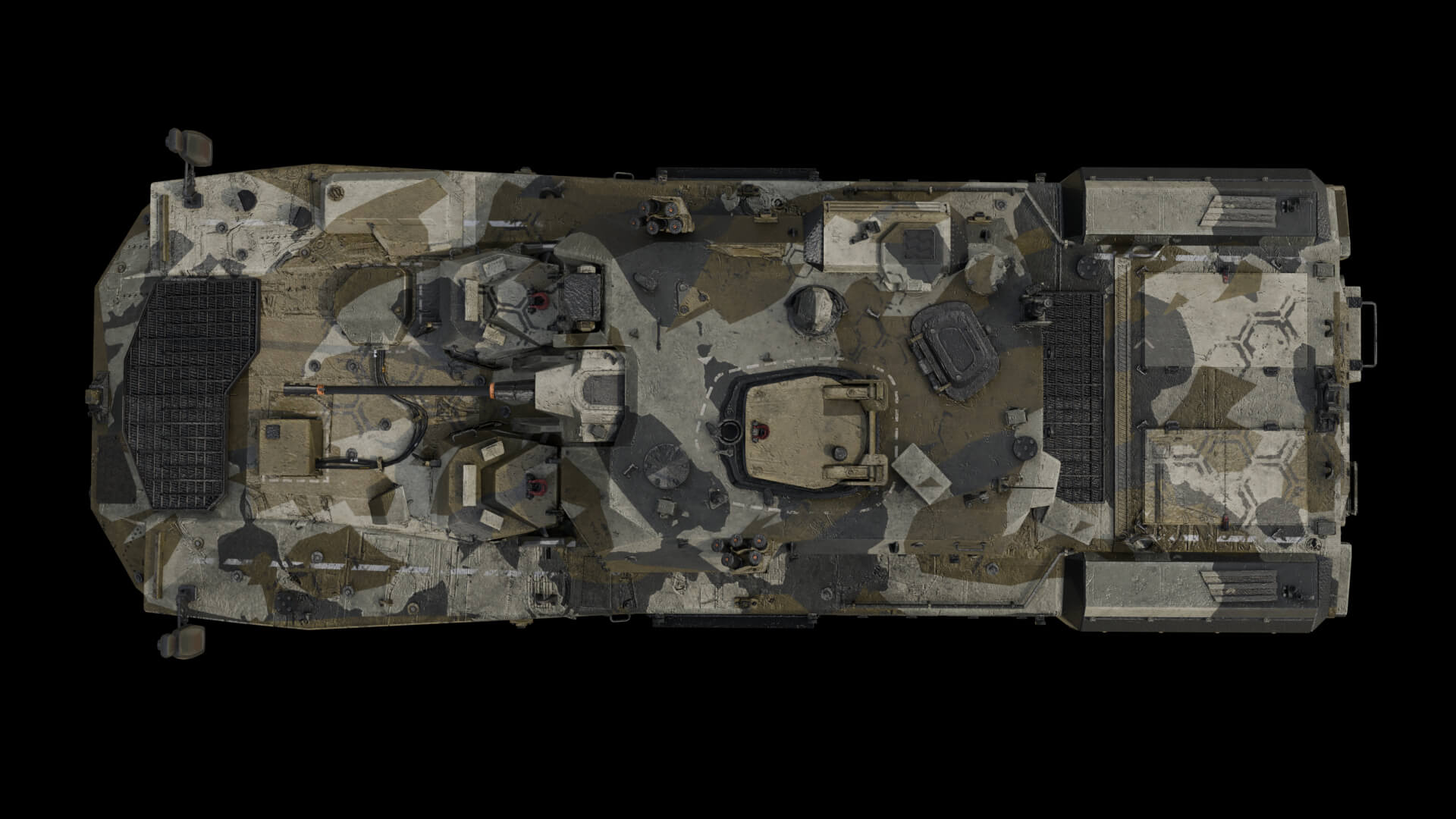 APC Tank - Armored Personnel Carrier 3D Model by Spunky 3D