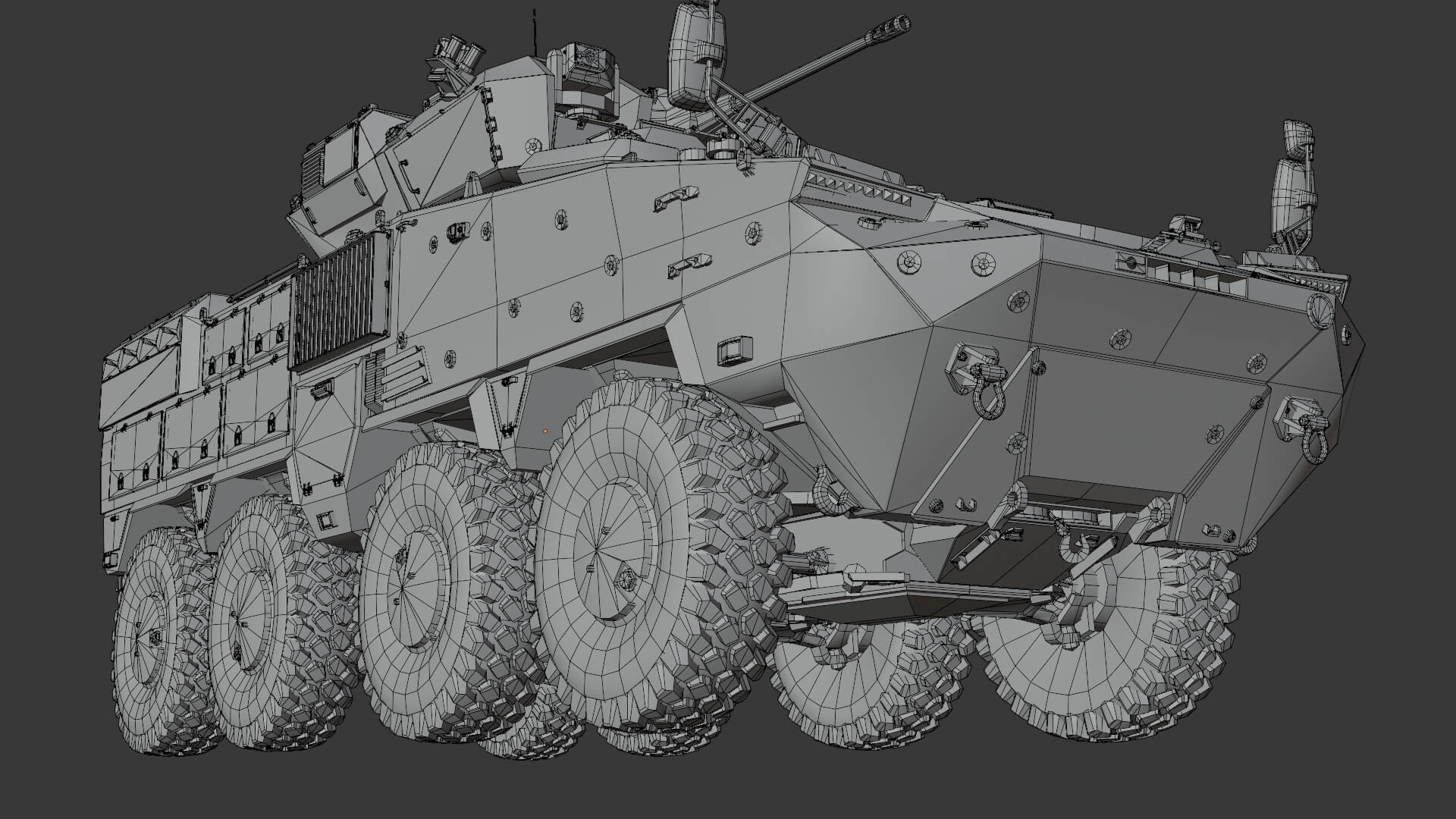 APC Tank - Armored Personnel Carrier 3D Model by Spunky 3D