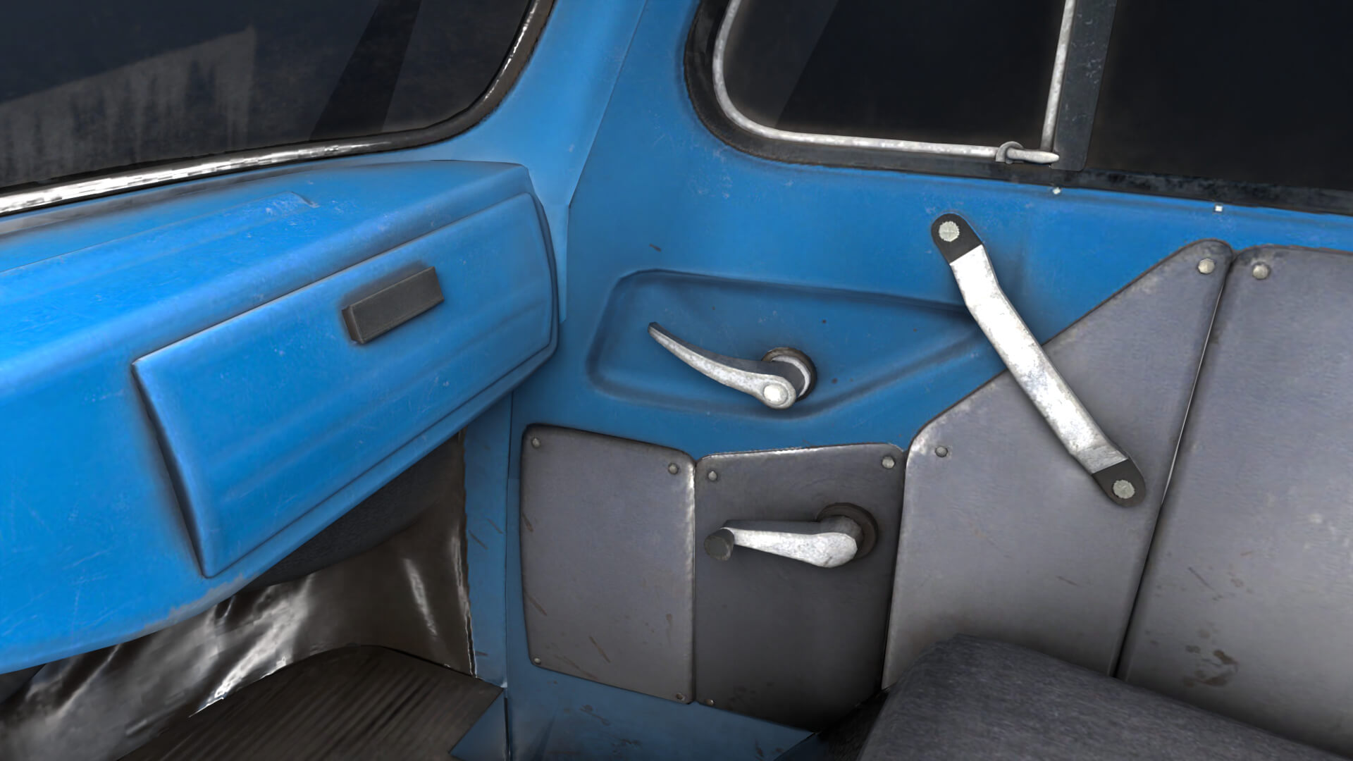 Classic Soviet Off-Road Van 3D Model by Spunky 3D