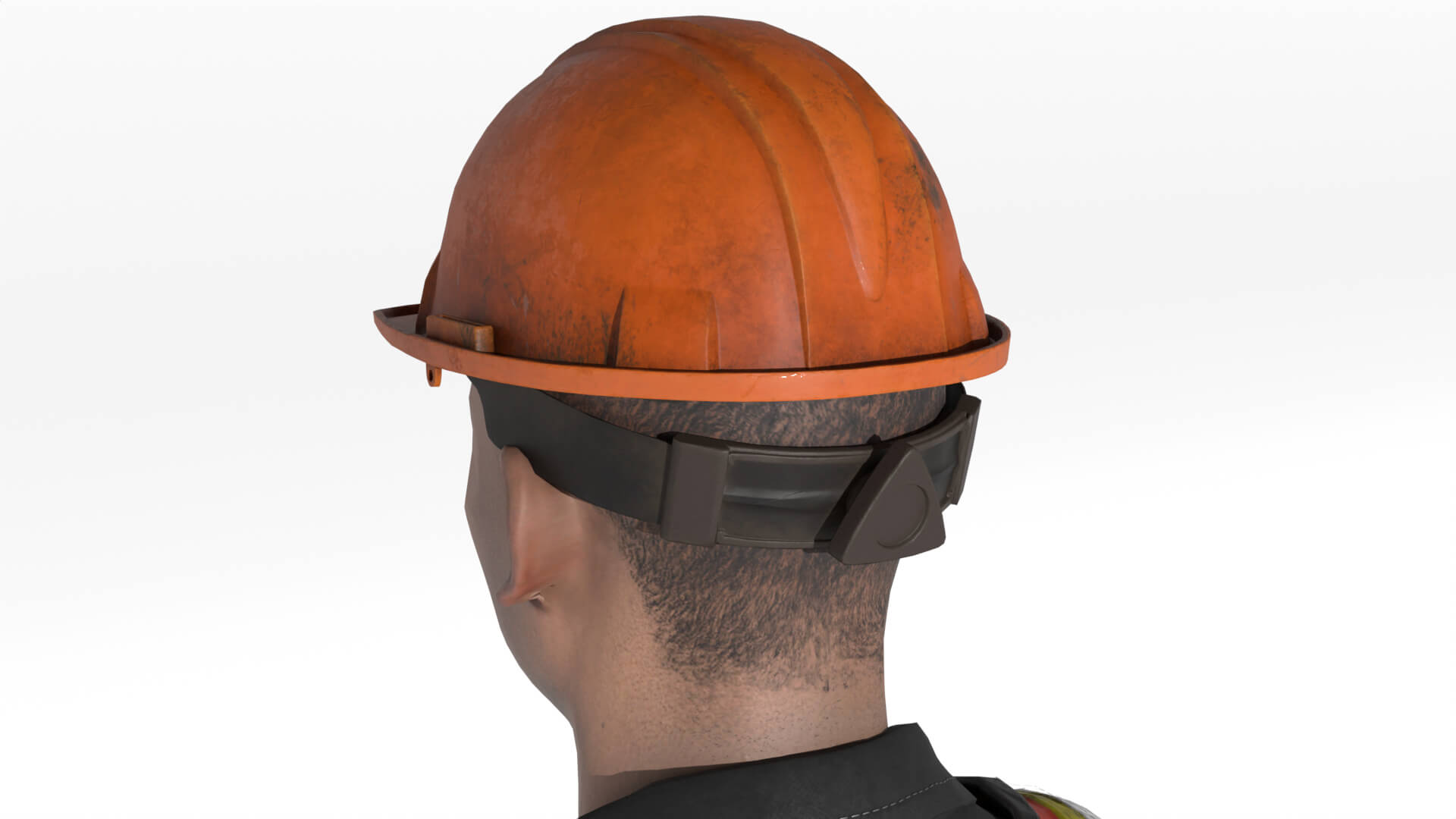 Construction Worker 3D Model – Rigged by Spunky 3D
