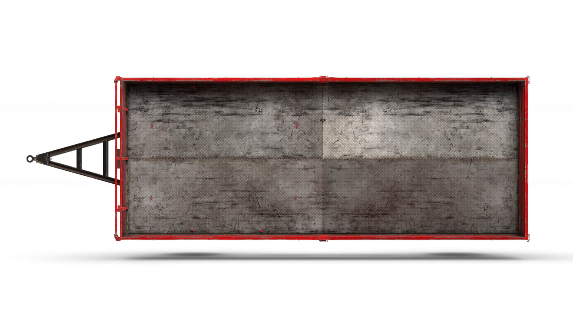 Farm Trailer - 3D Model by Spunky 3D