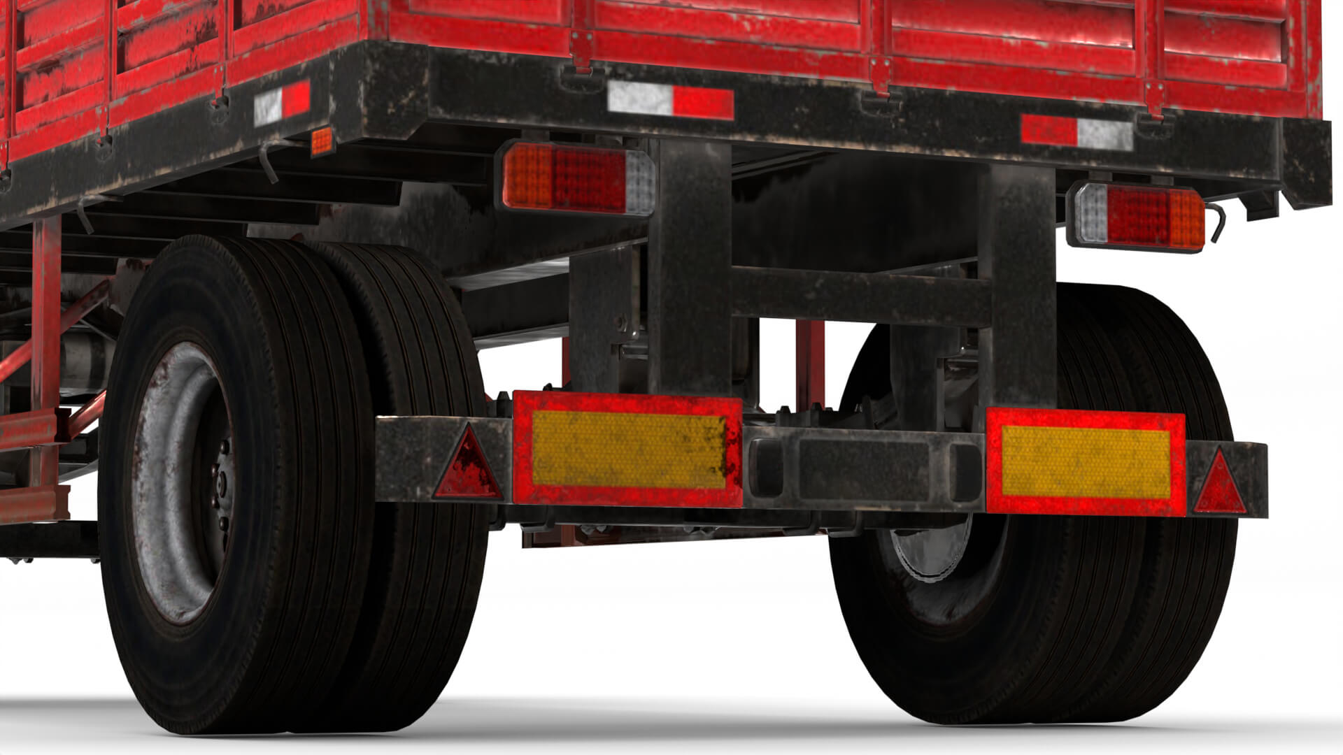 Farm Trailer - 3D Model by Spunky 3D