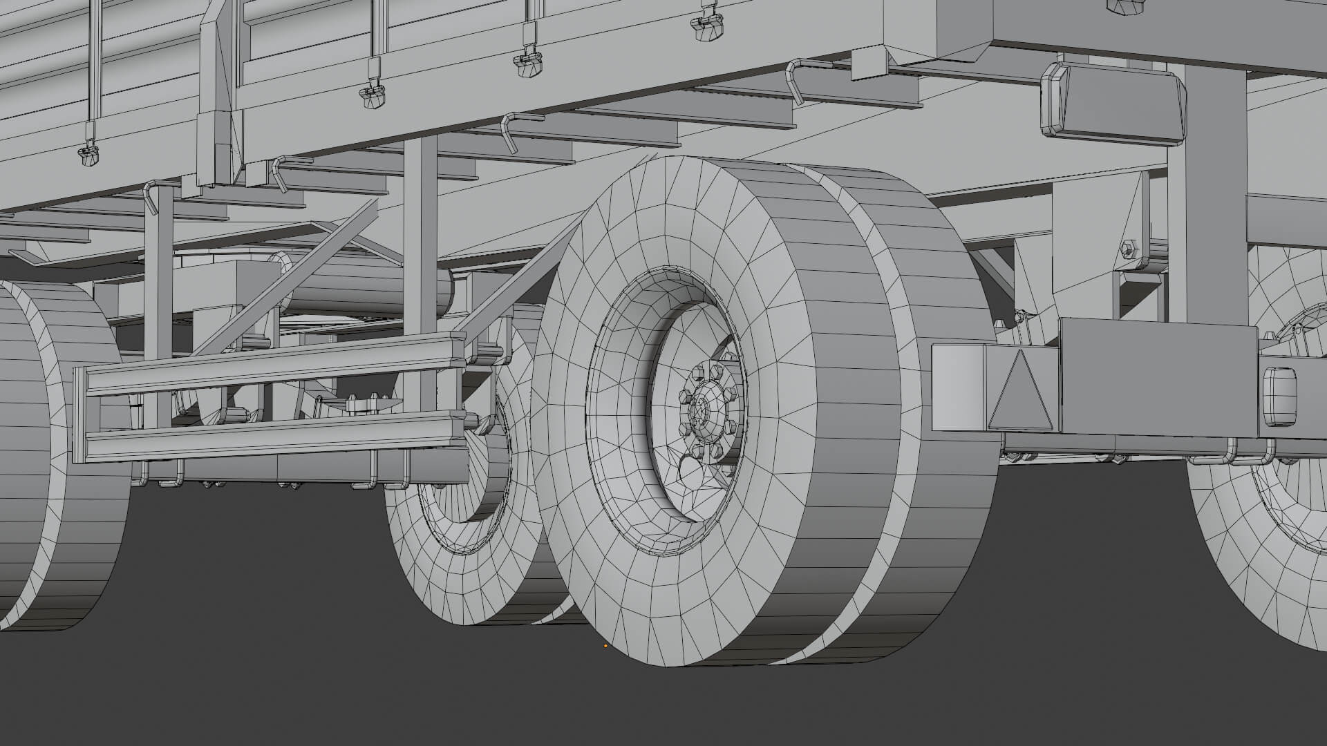 Farm Trailer - 3D Model by Spunky 3D
