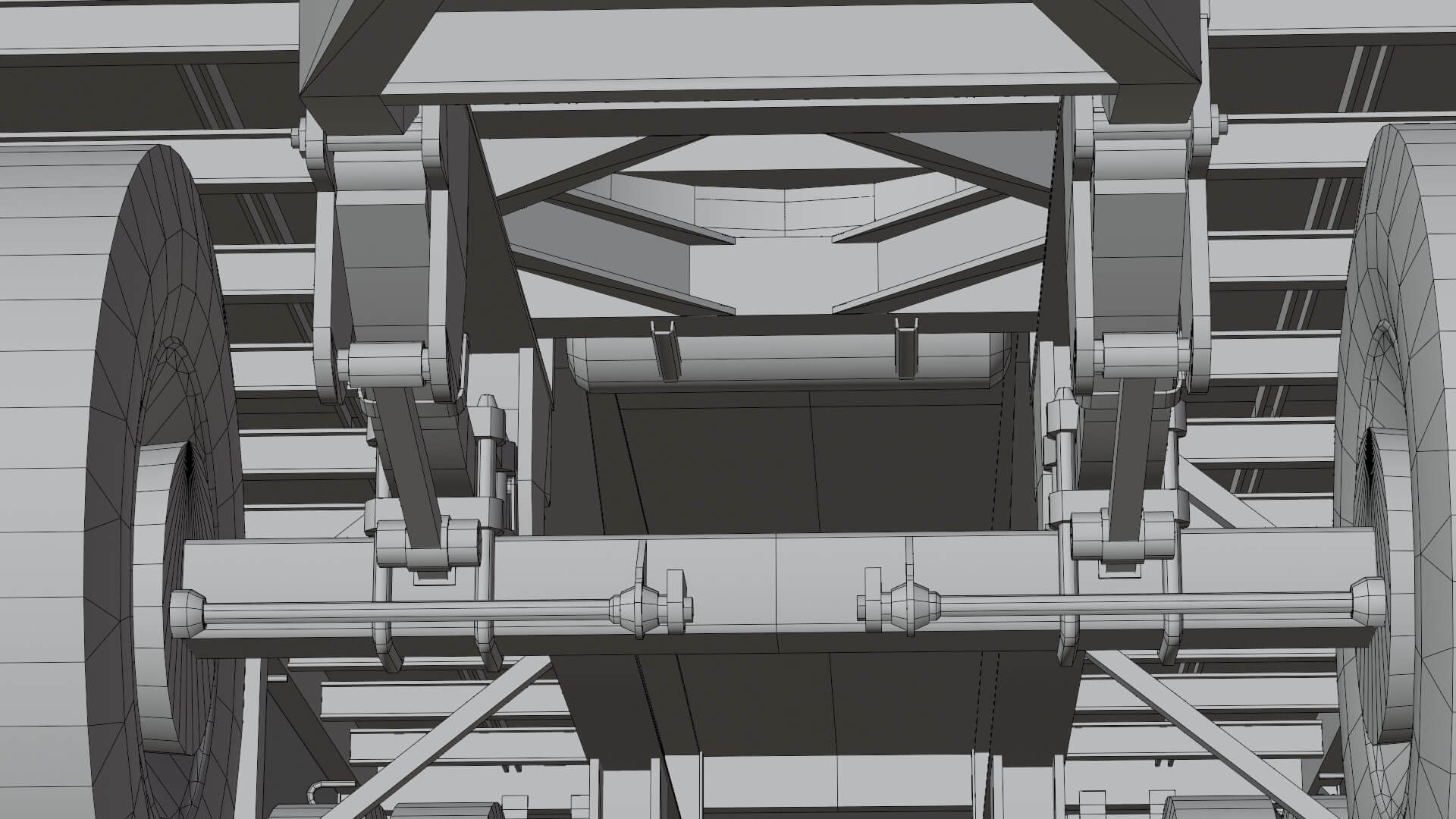 Farm Trailer - 3D Model by Spunky 3D