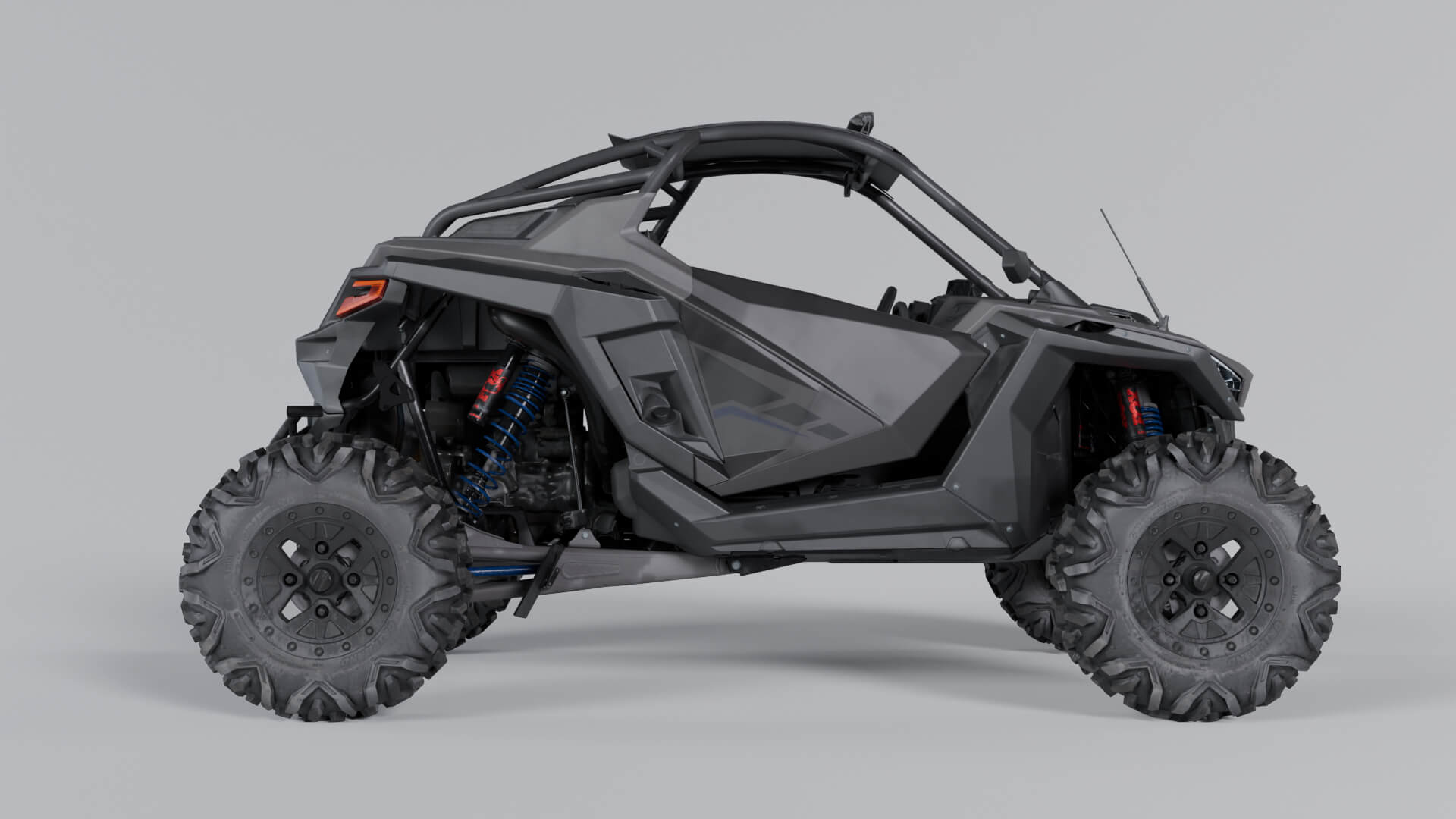 Polaris Rzr - Adventure Vehicle 3D Model by Spunky 3D