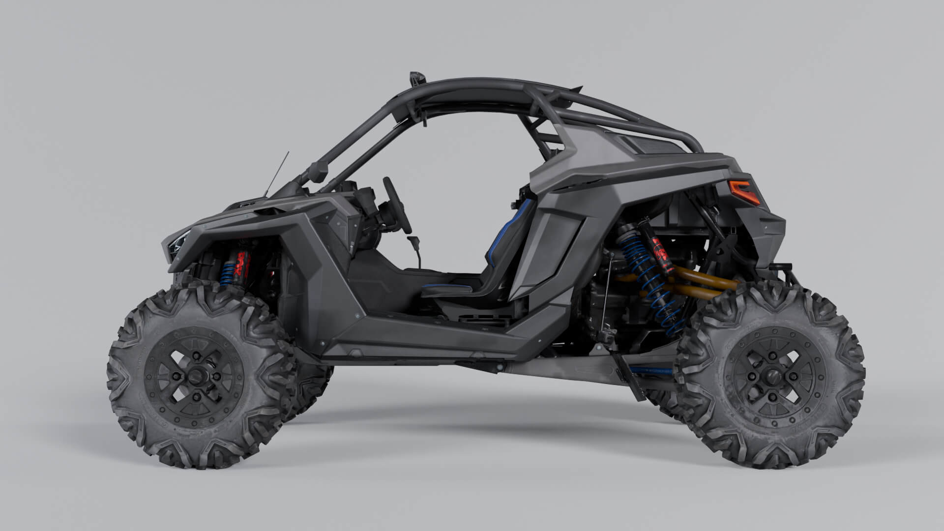 Polaris Rzr - Adventure Vehicle 3D Model by Spunky 3D