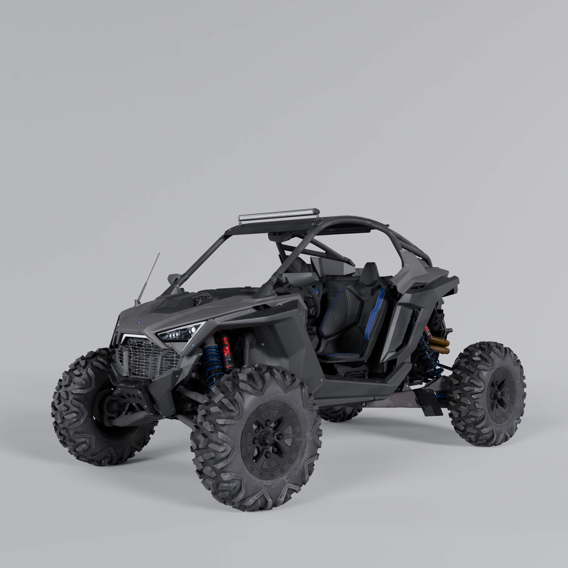 Polaris Rzr - Adventure Vehicle 3D Model by Spunky 3D