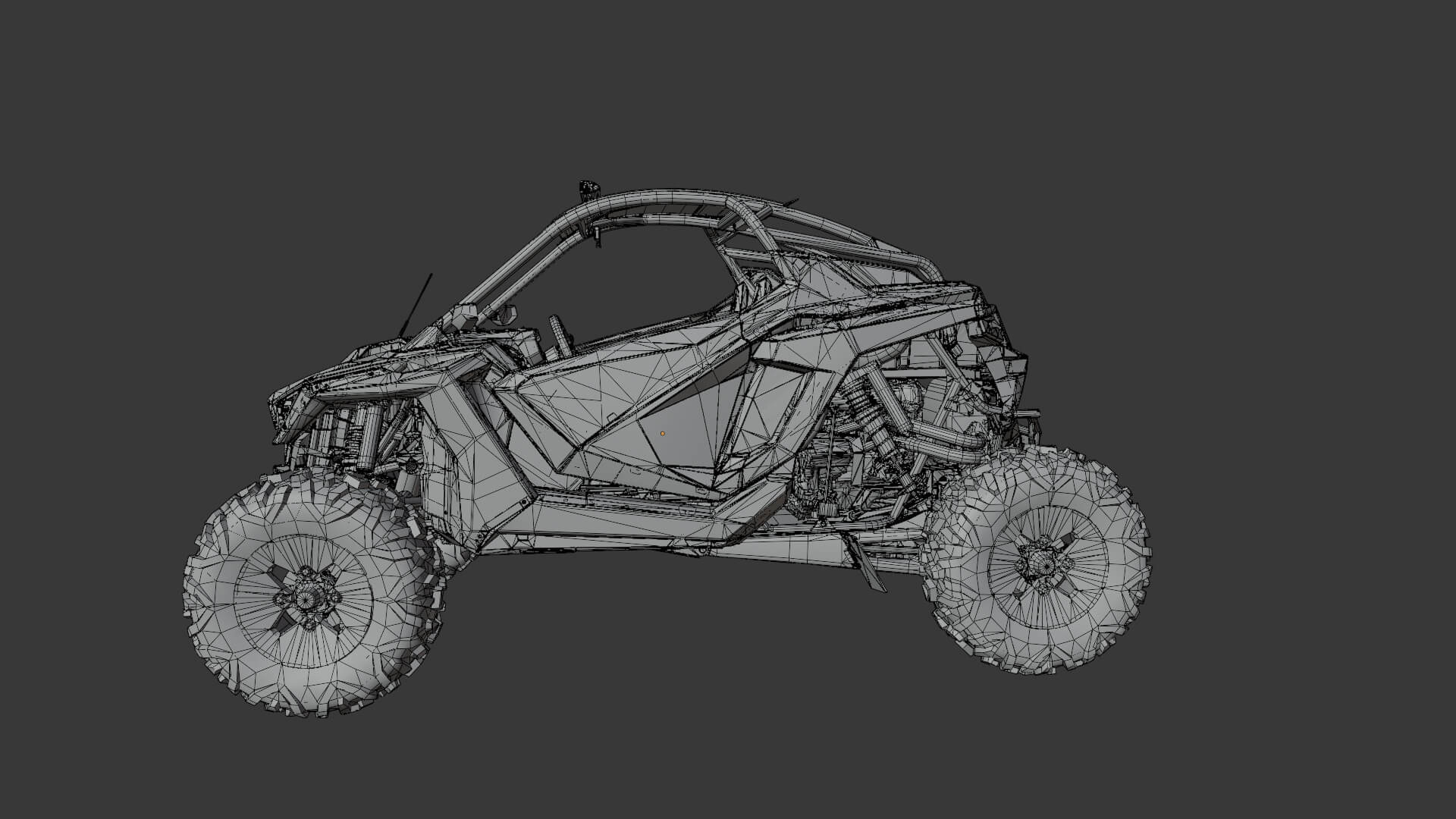 Polaris Rzr - Adventure Vehicle 3D Model by Spunky 3D