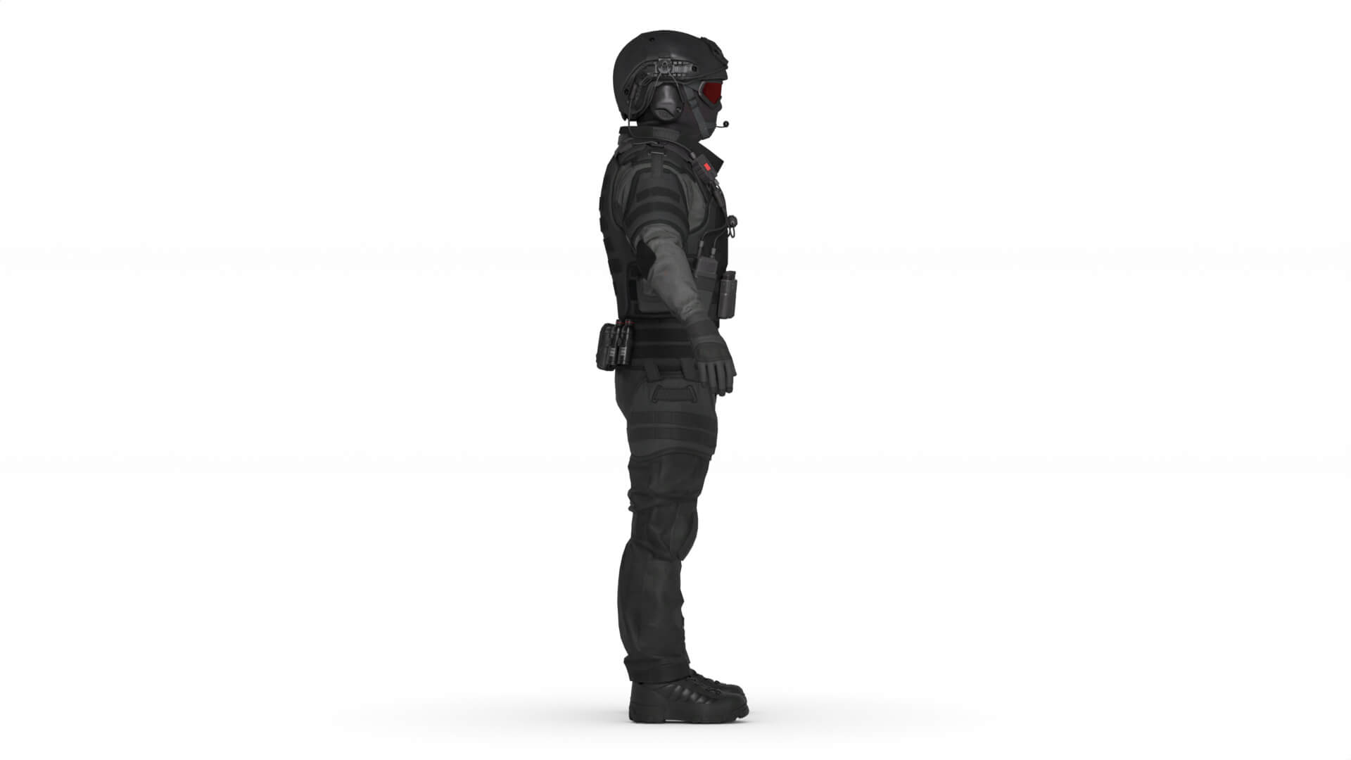 Special Forces Soldier Rigged - 3D Model by Spunky 3D