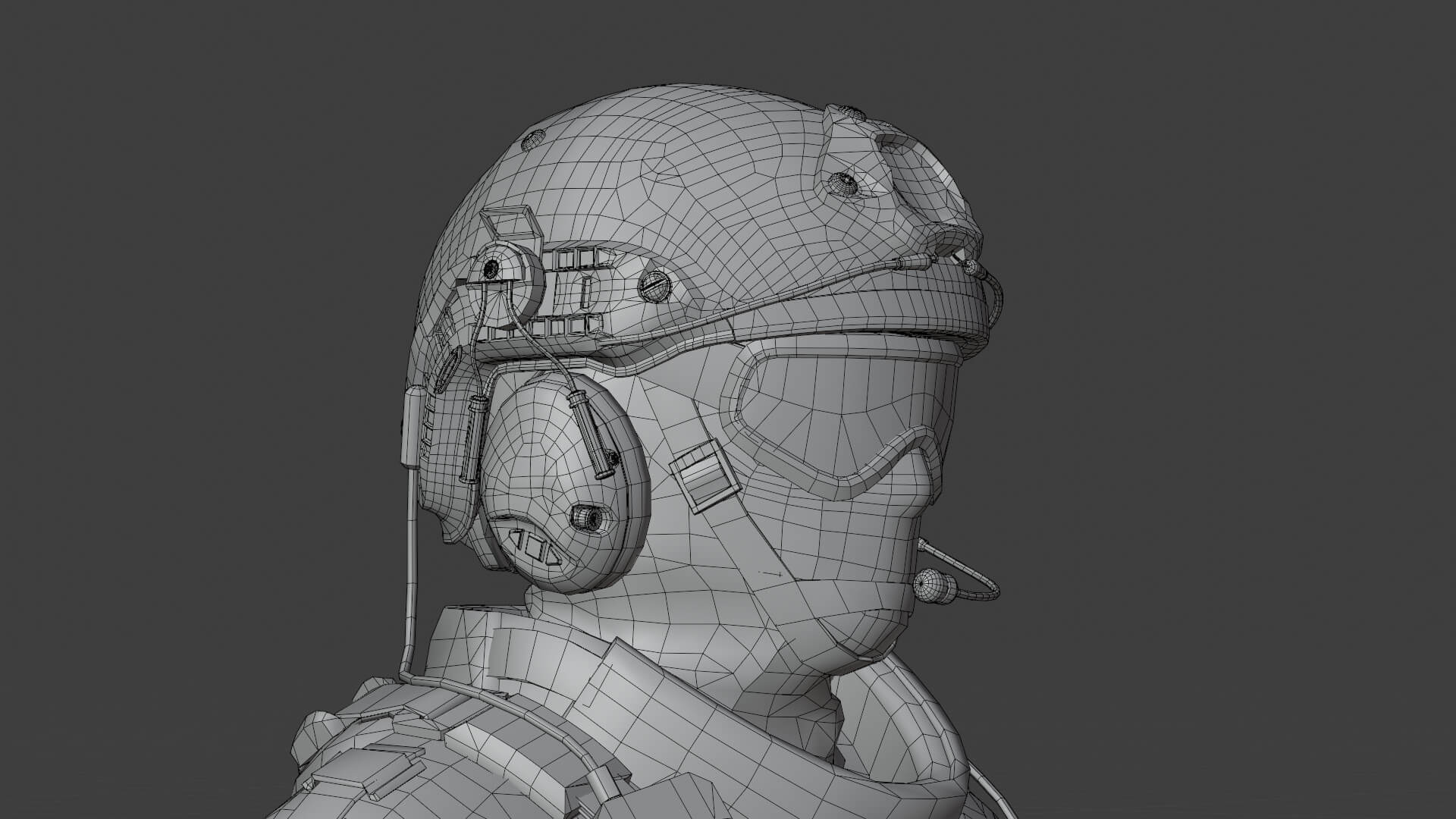 Special Forces Soldier Rigged - 3D Model by Spunky 3D