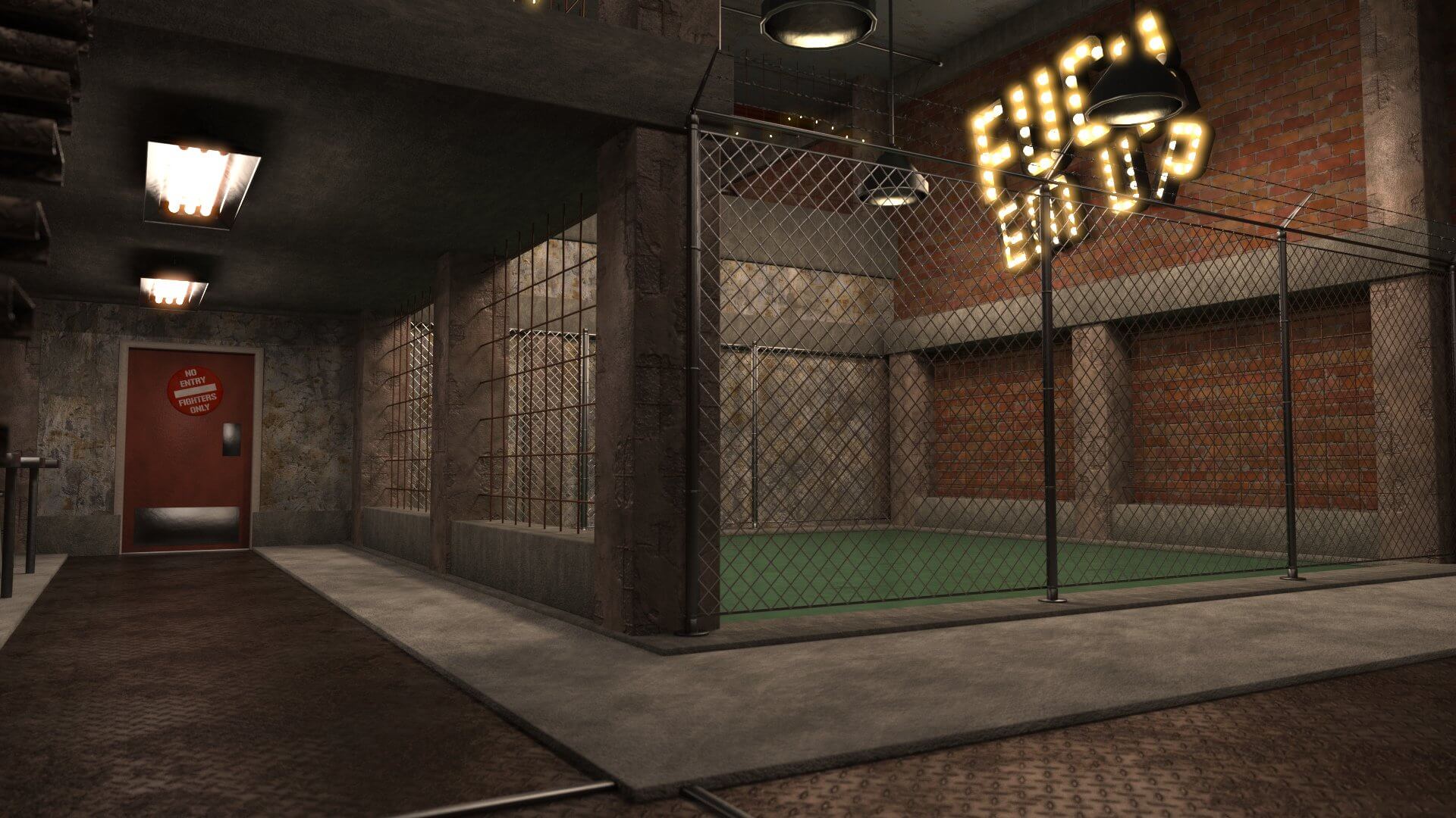 Eff Em Up Fight Club Environment - Daz Content by SquarePeg3D