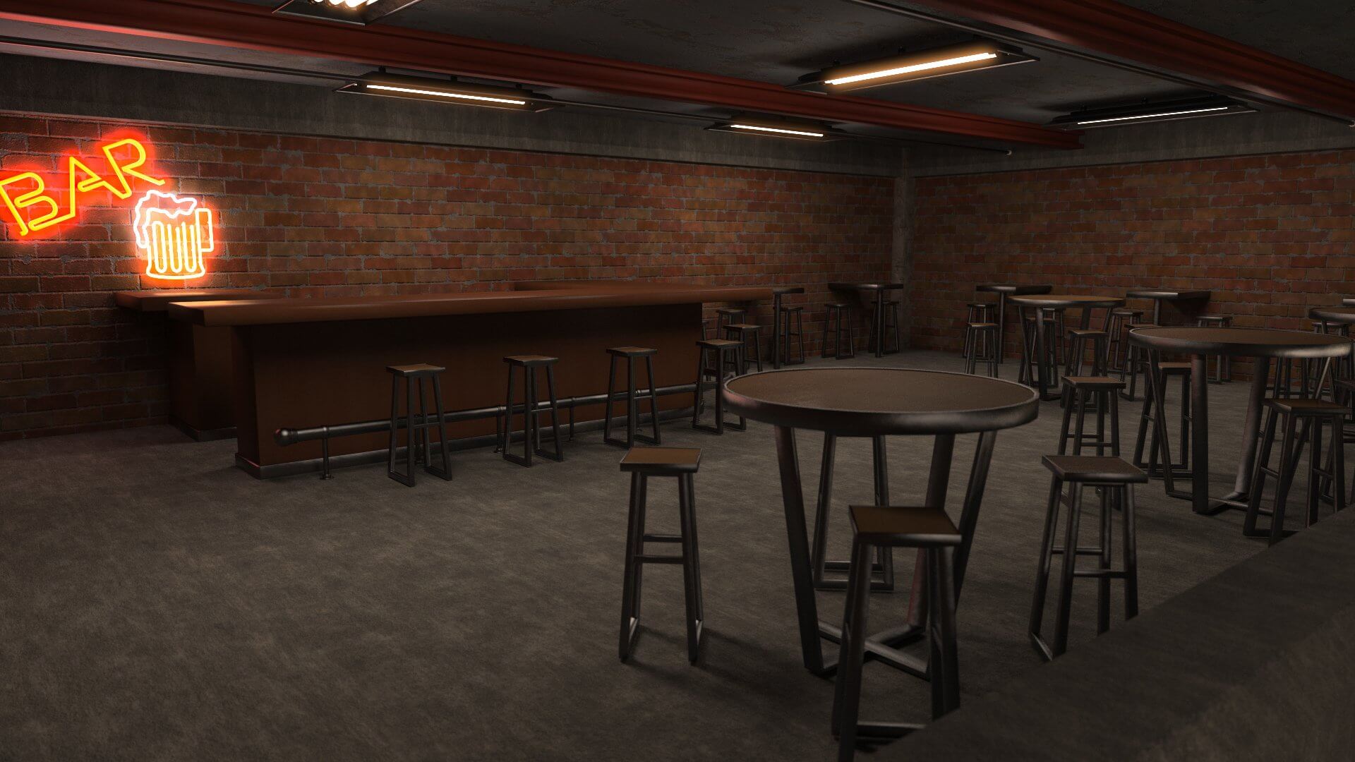Eff Em Up Fight Club Environment - Daz Content by SquarePeg3D