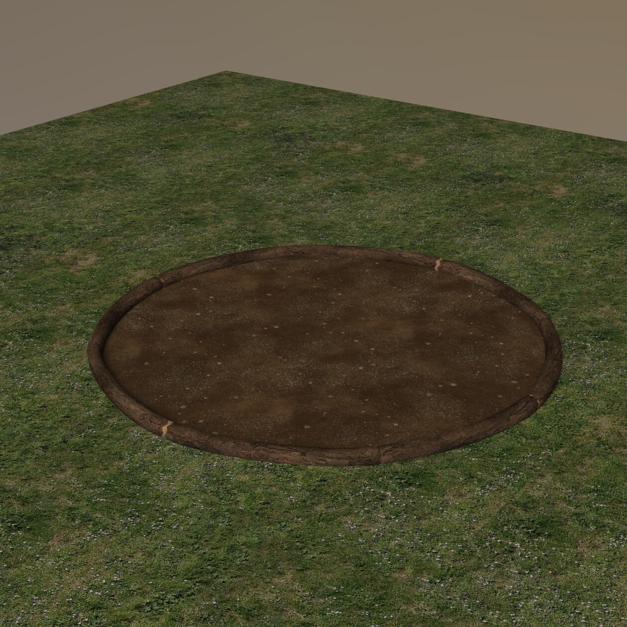 Simple Fighting Ring Prop - Free Daz Content by SquarePeg3D