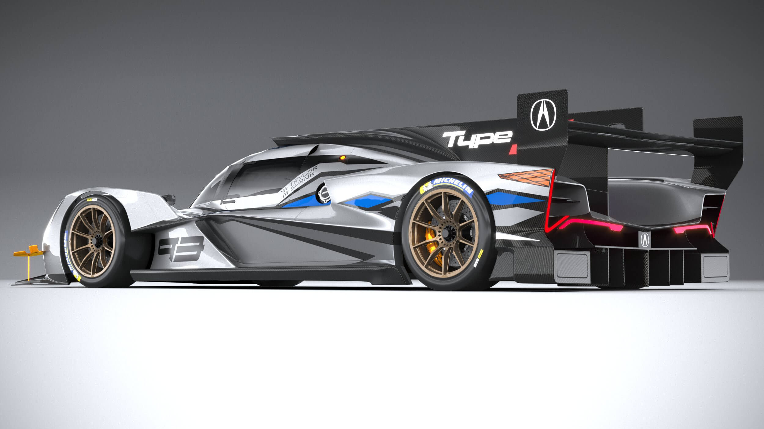 Acura ARX-06 Racecar 2023 3D Model by SQUIR