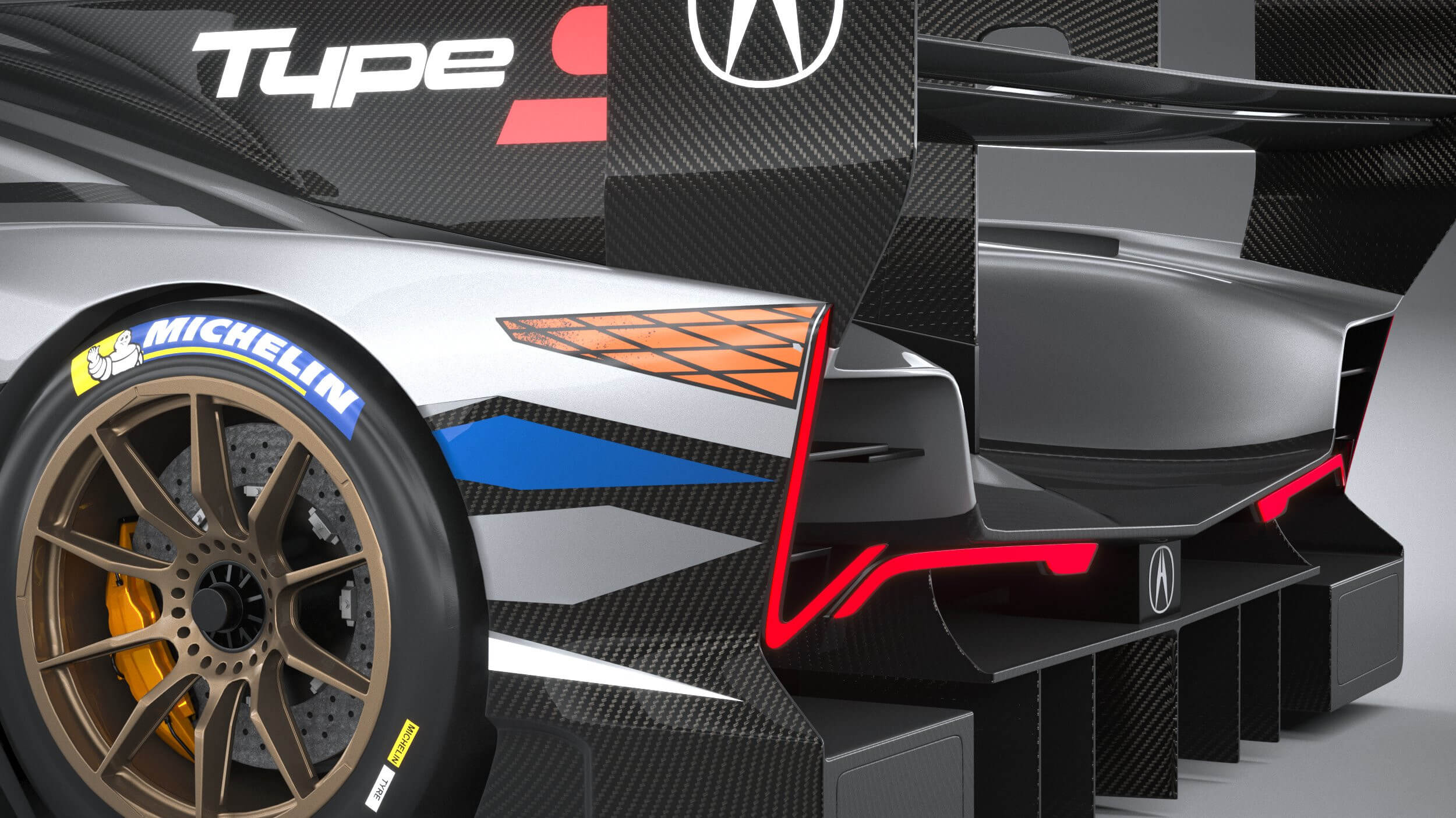 Acura ARX-06 Racecar 2023 3D Model by SQUIR