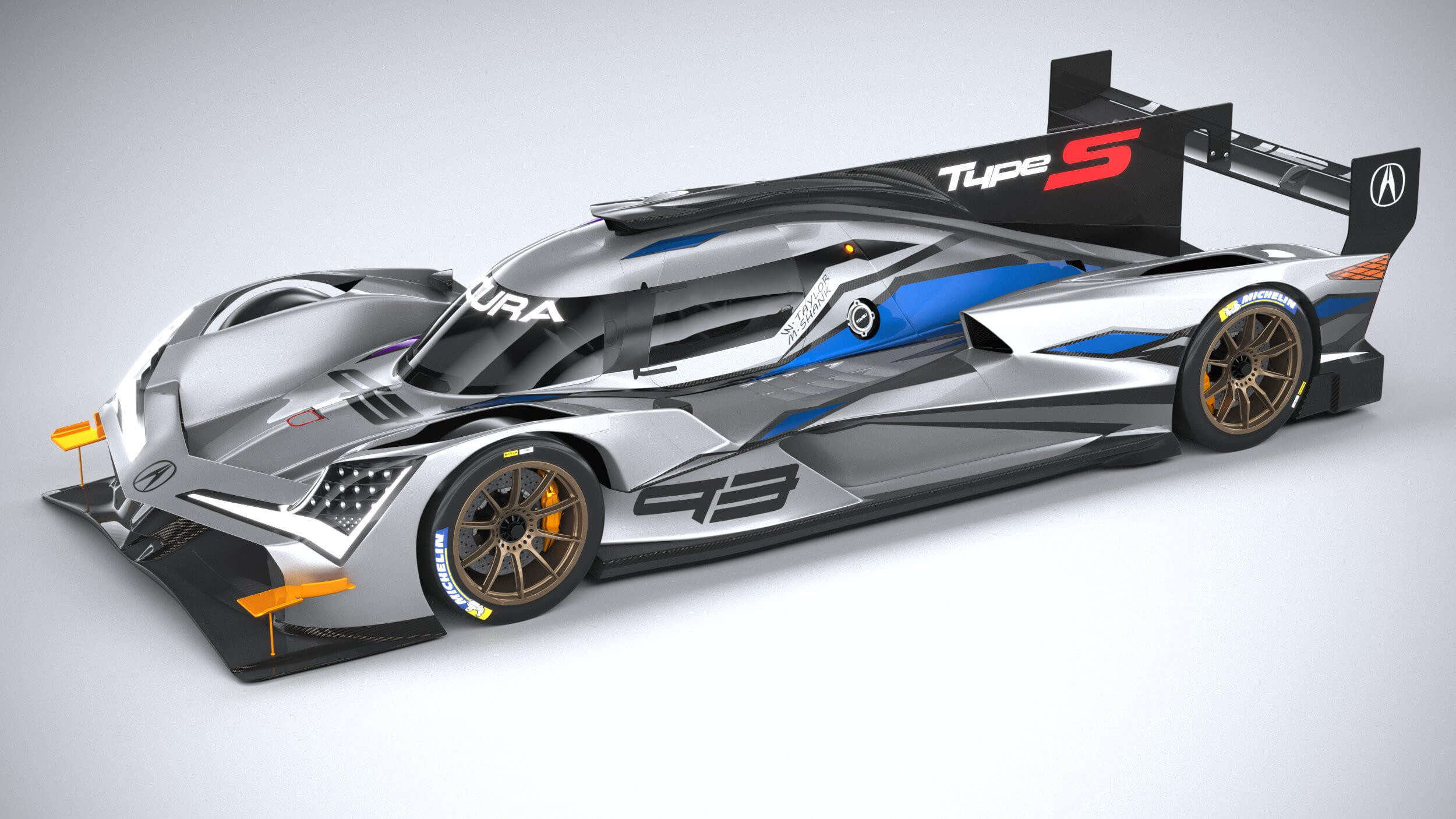 Acura ARX-06 Racecar 2023 3D Model by SQUIR