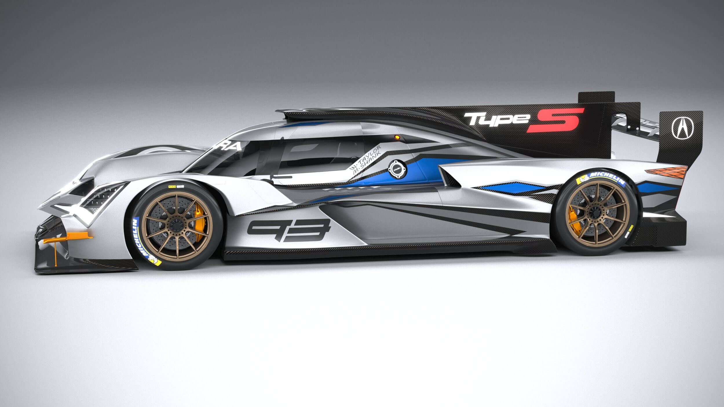 Acura ARX-06 Racecar 2023 3D Model by SQUIR