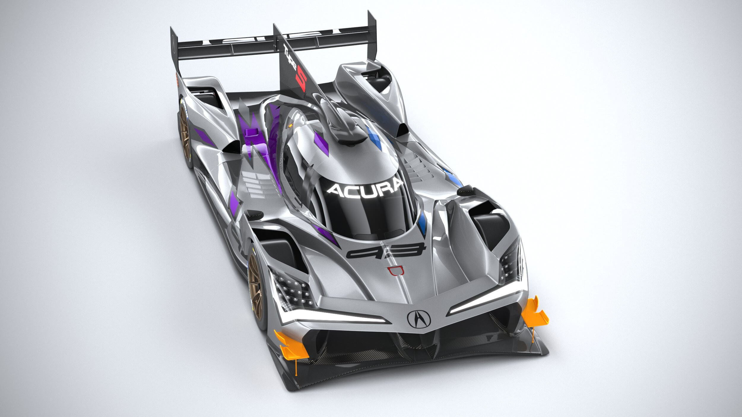 Acura ARX-06 Racecar 2023 3D Model by SQUIR
