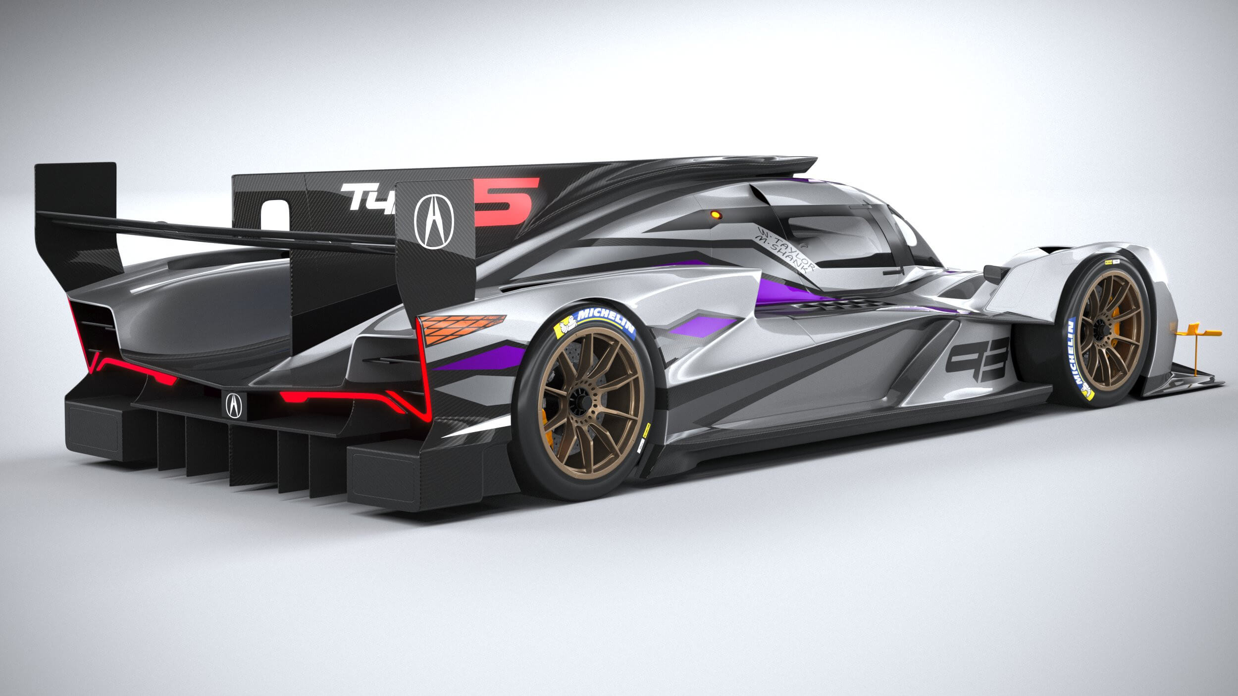 Acura ARX-06 Racecar 2023 3D Model by SQUIR