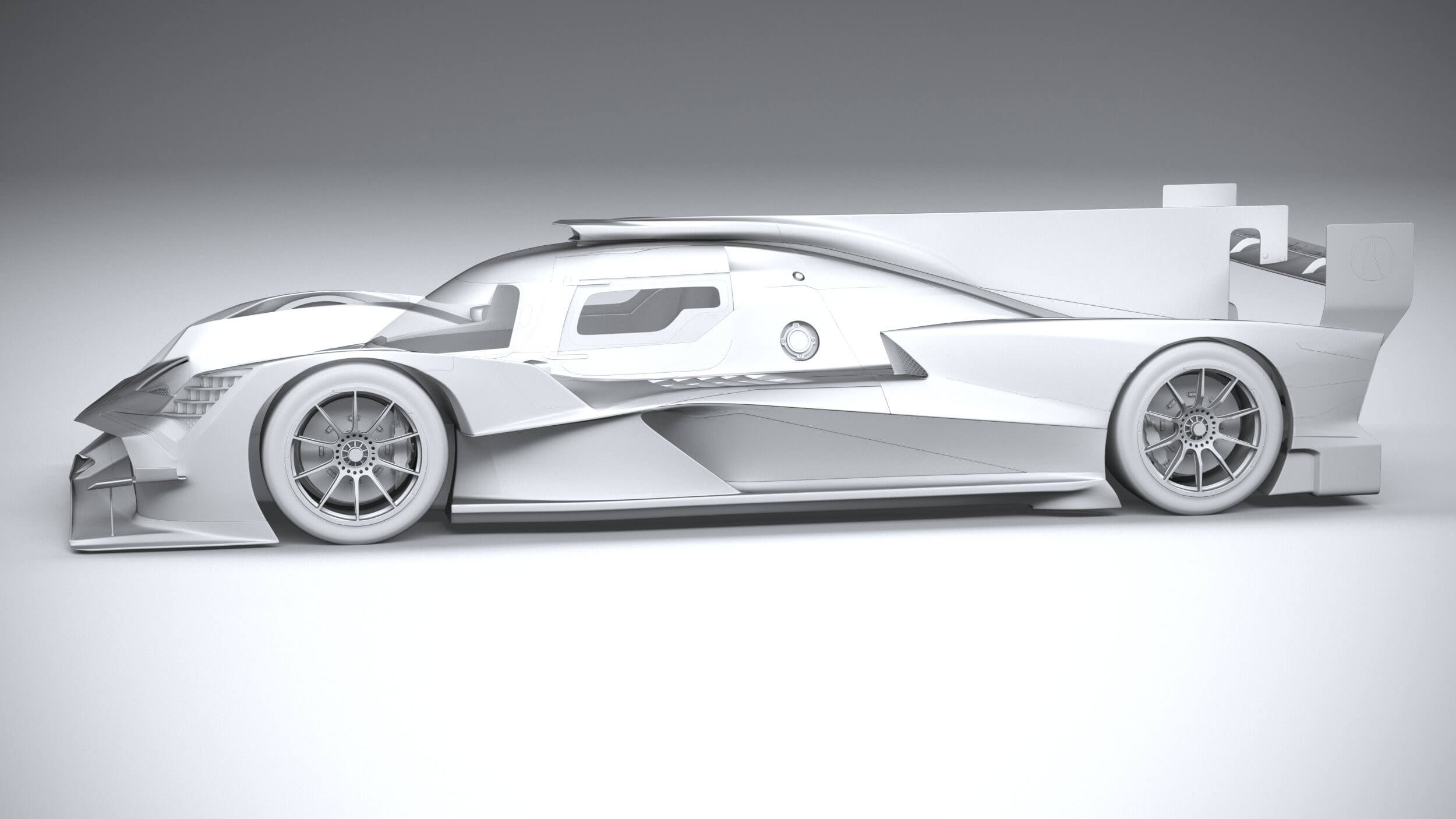 Acura ARX-06 Racecar 2023 3D Model by SQUIR