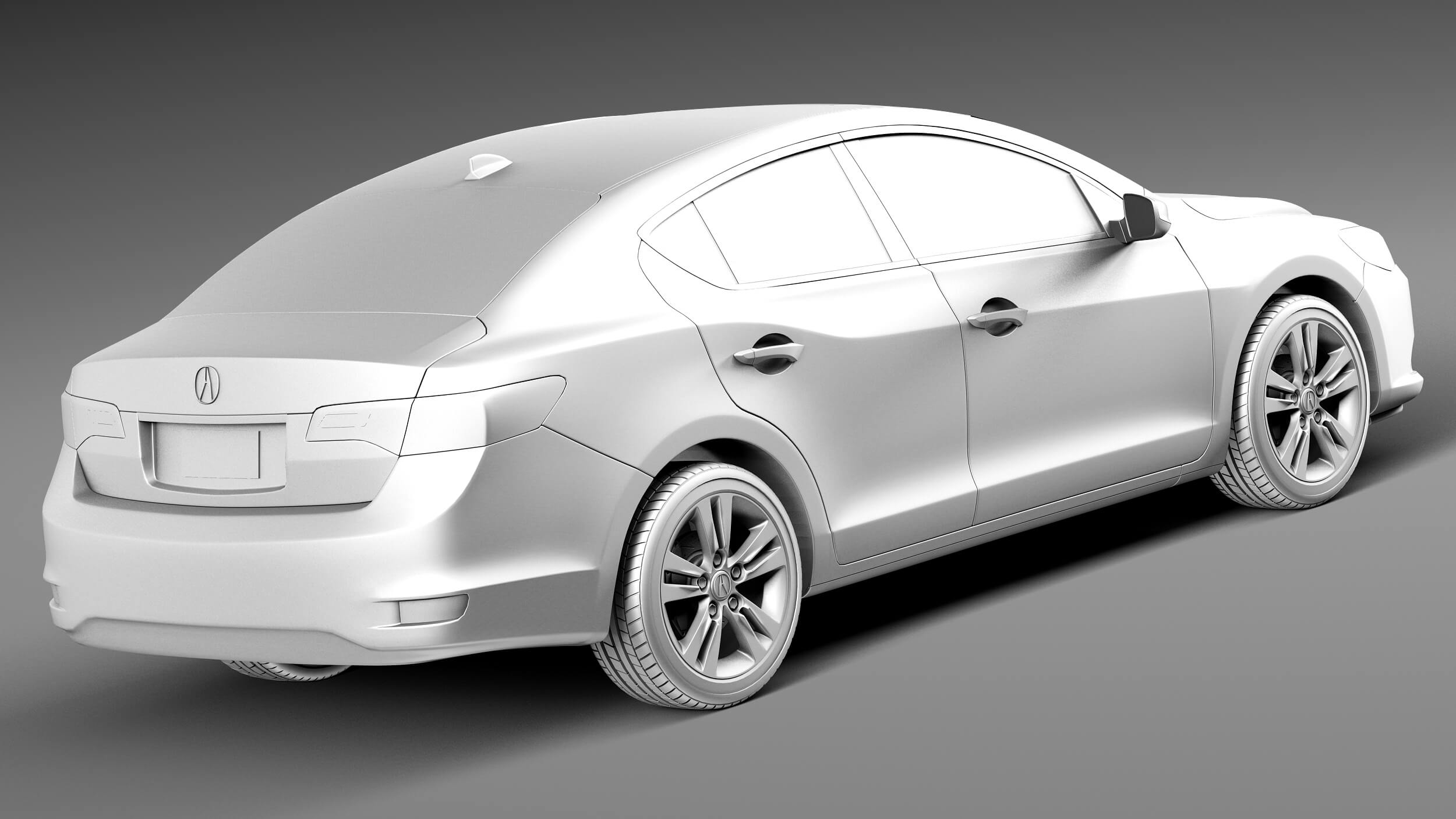 Acura ILX 2013 - 3D Model by SQUIR