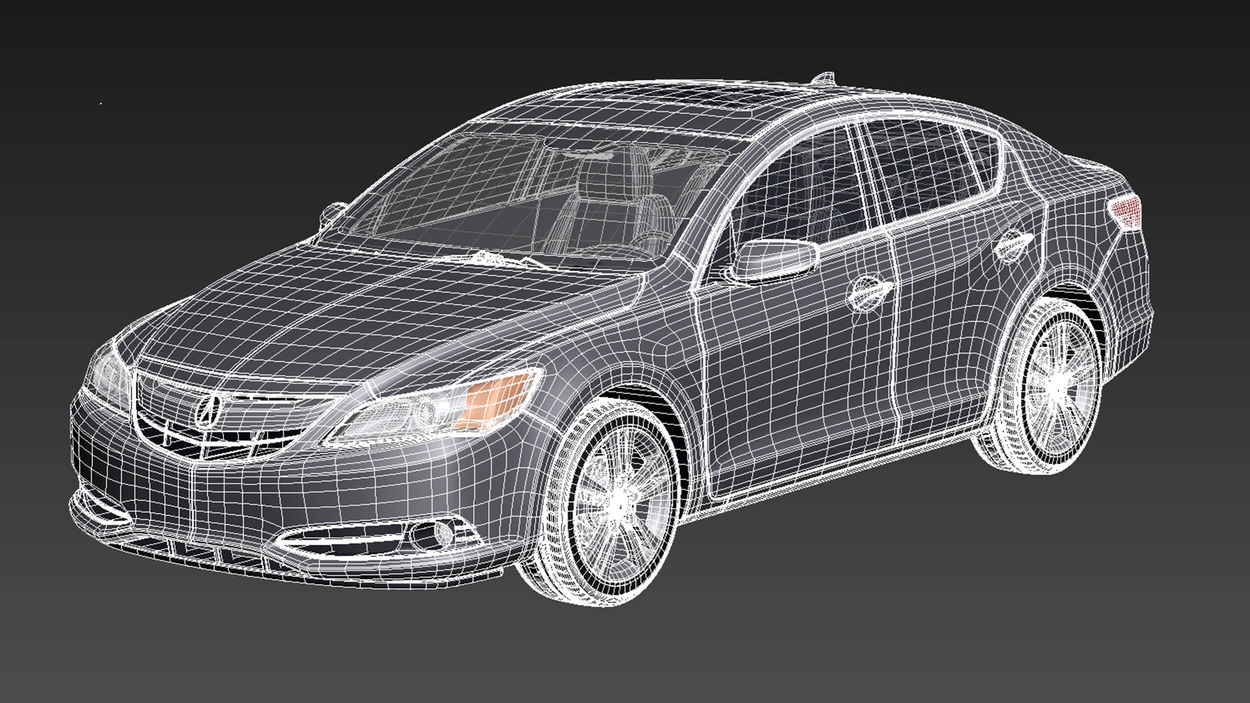 Acura ILX 2013 - 3D Model by SQUIR