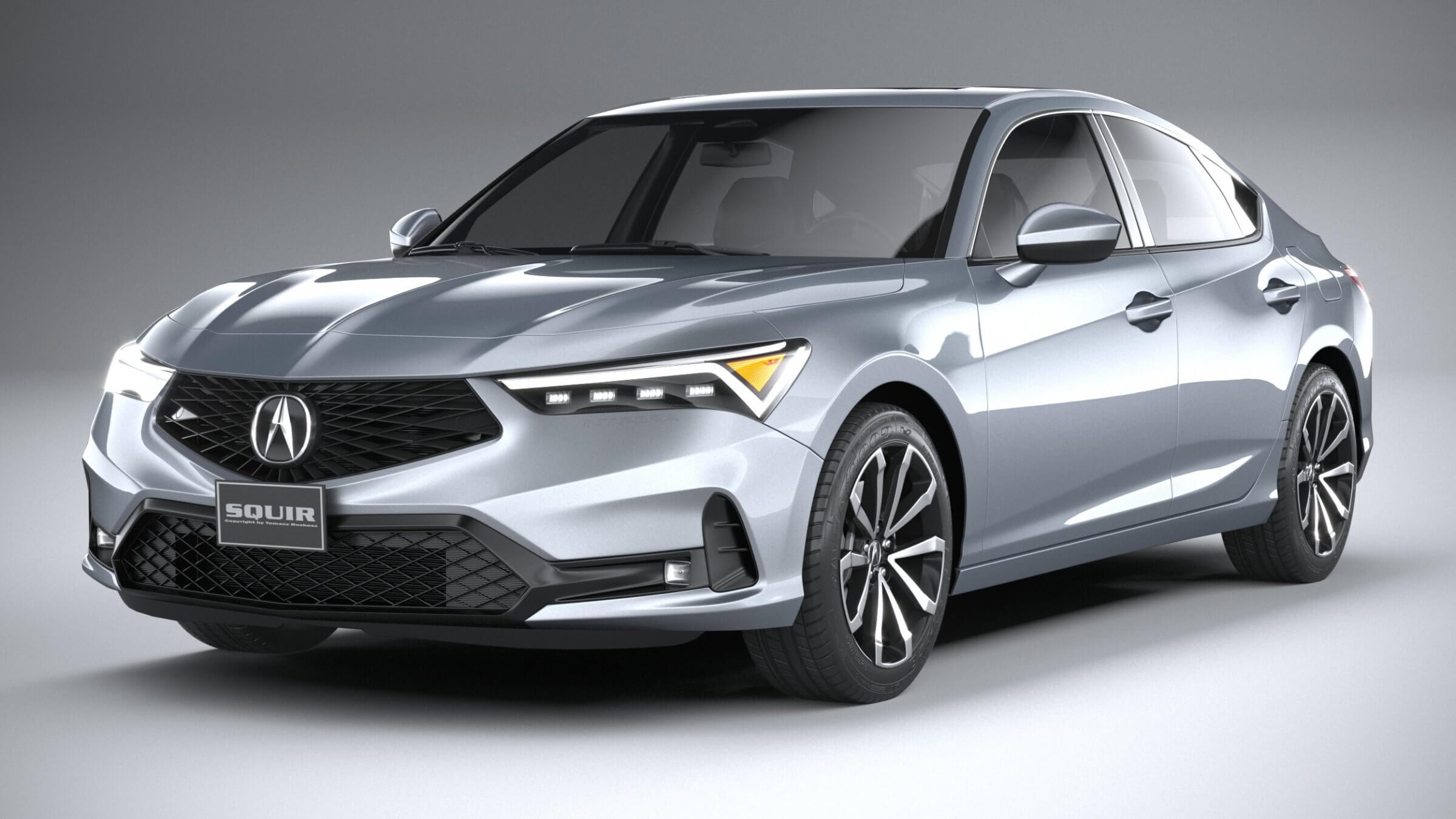 Acura Integra 2023 - 3D Model by SQUIR