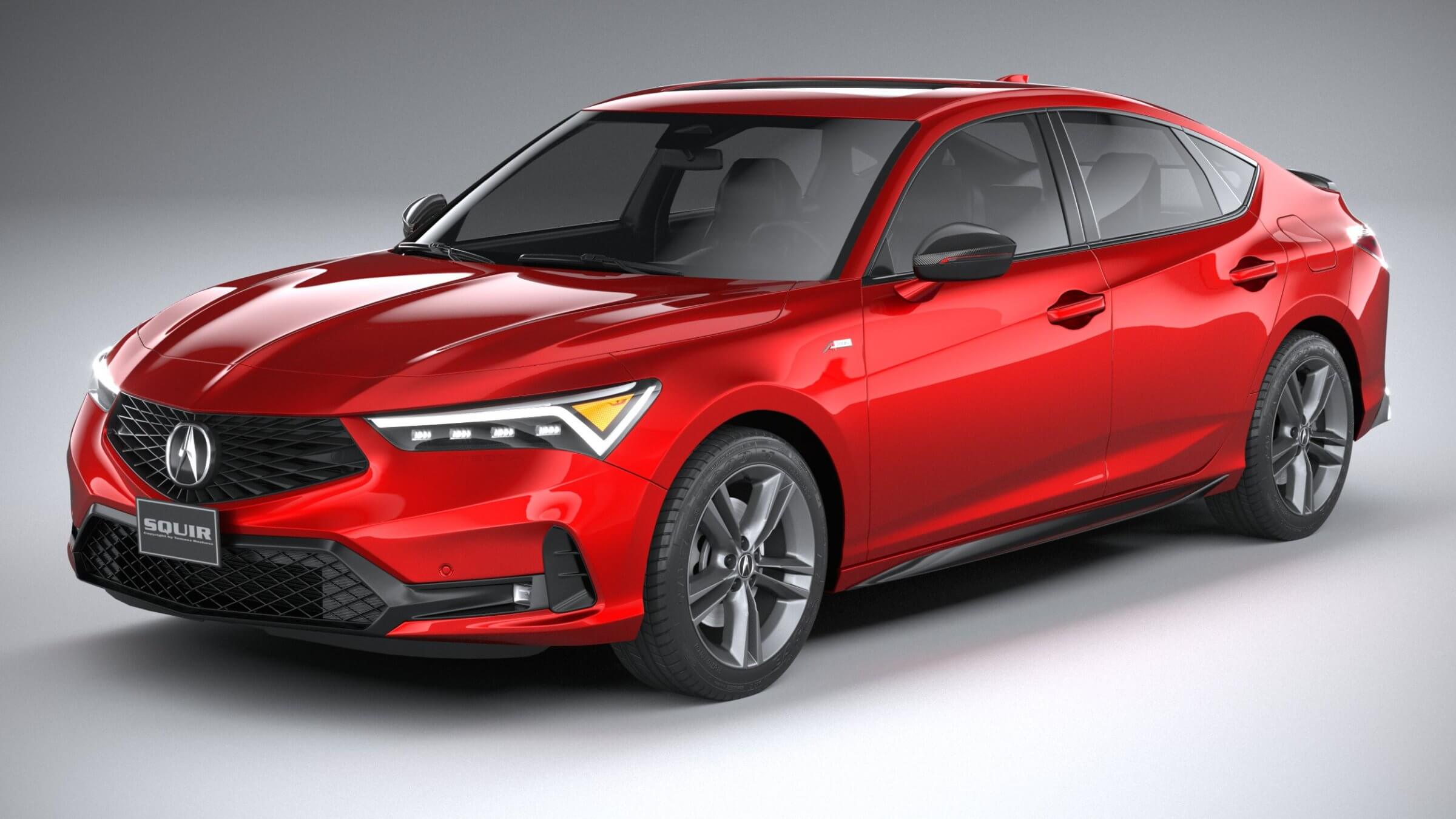 Acura Integra A-Spec 2023 3D Model by SQUIR