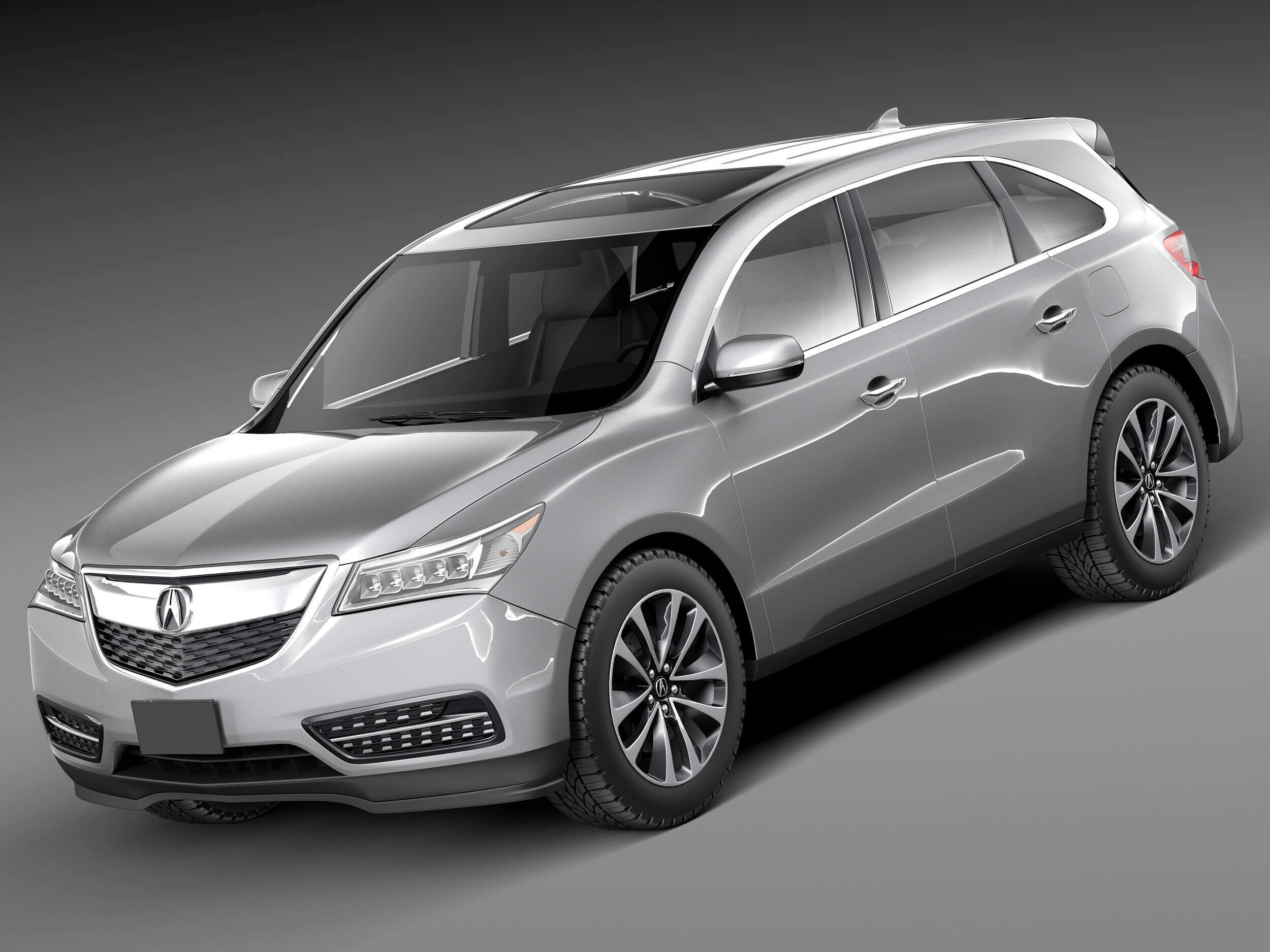 Acura MDX 2014 - 3D Model by SQUIR