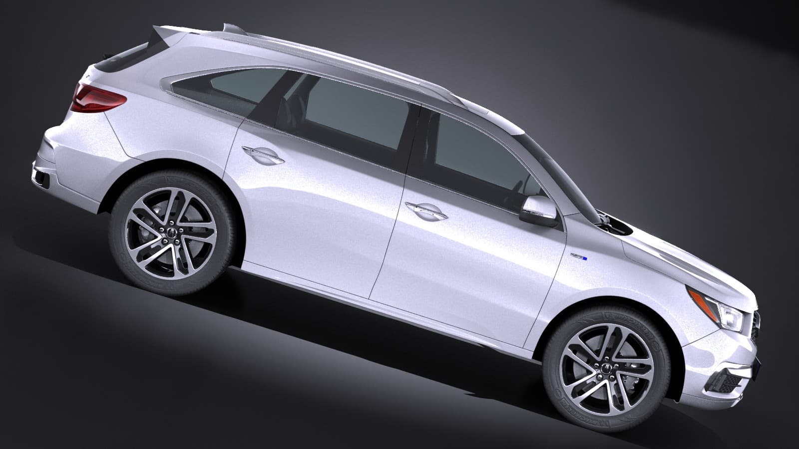 Acura MDX 2017 - 3D Model by SQUIR