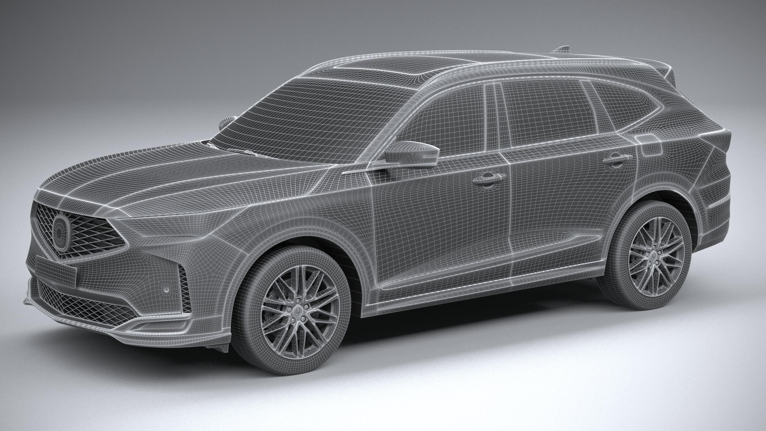 Acura MDX 2025 - 3D Model by SQUIR