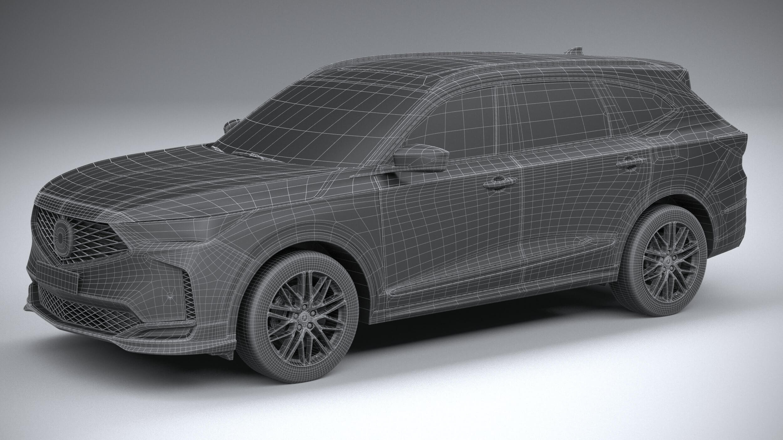 Acura MDX 2025 - 3D Model by SQUIR