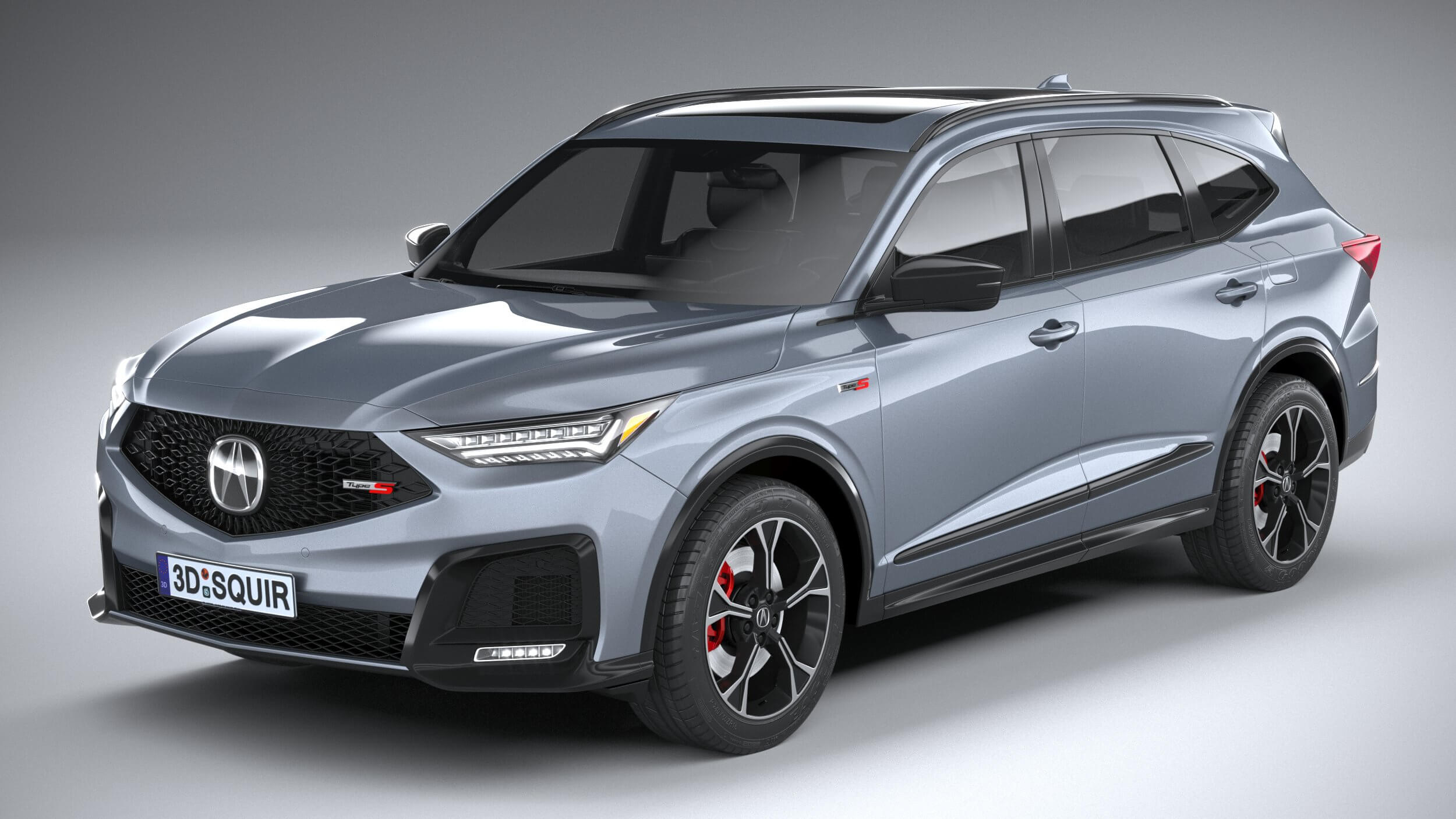 Acura MDX Type S 2025 - 3D Model by SQUIR