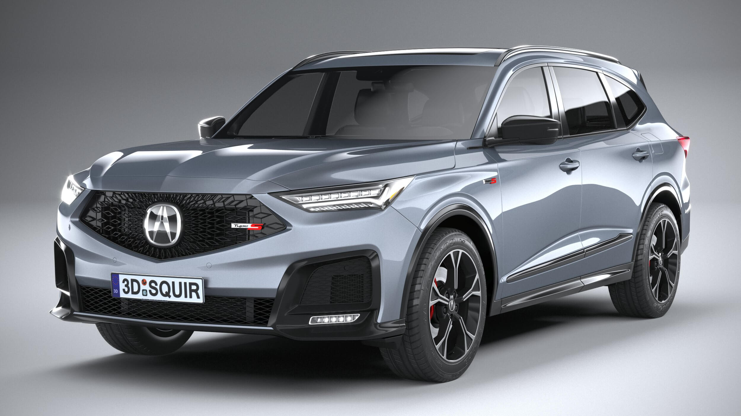 Acura MDX Type S 2025 - 3D Model by SQUIR