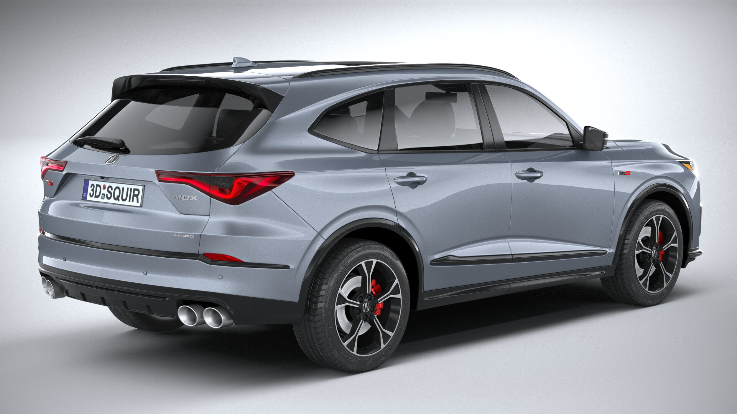 Acura MDX Type S 2025 - 3D Model by SQUIR