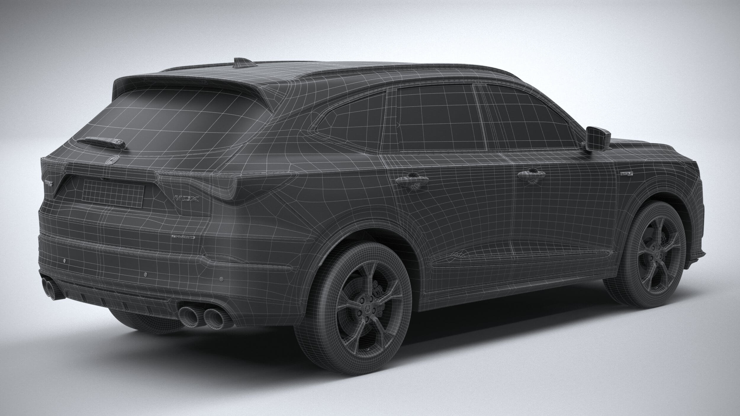 Acura MDX Type S 2025 - 3D Model by SQUIR