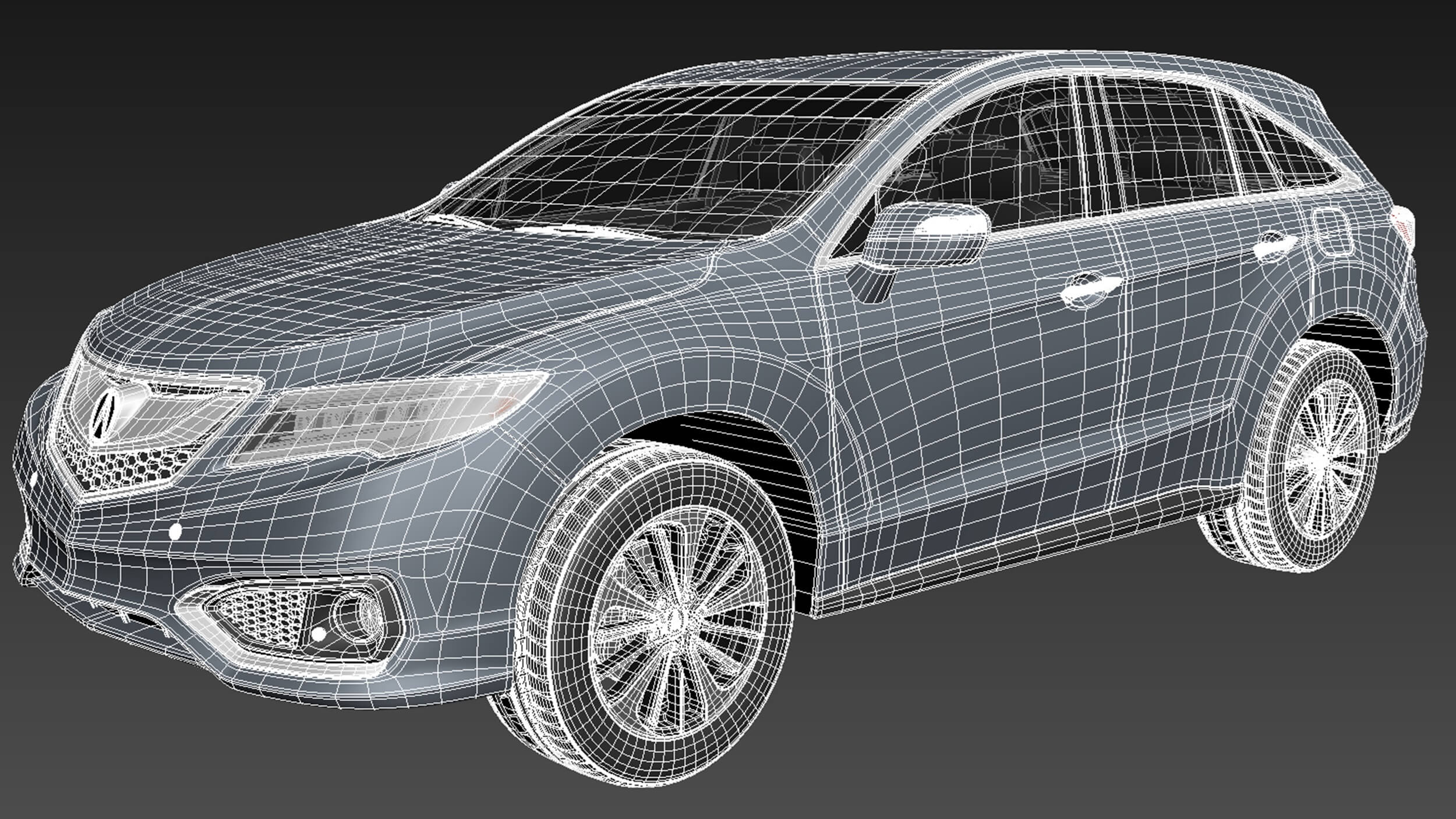 Acura RDX 2016 - 3D Model by SQUIR