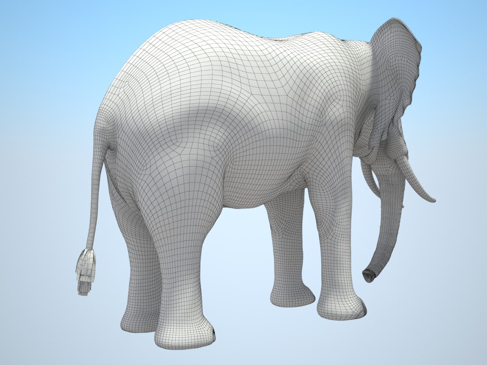 African Elephant - 3D Model by SQUIR