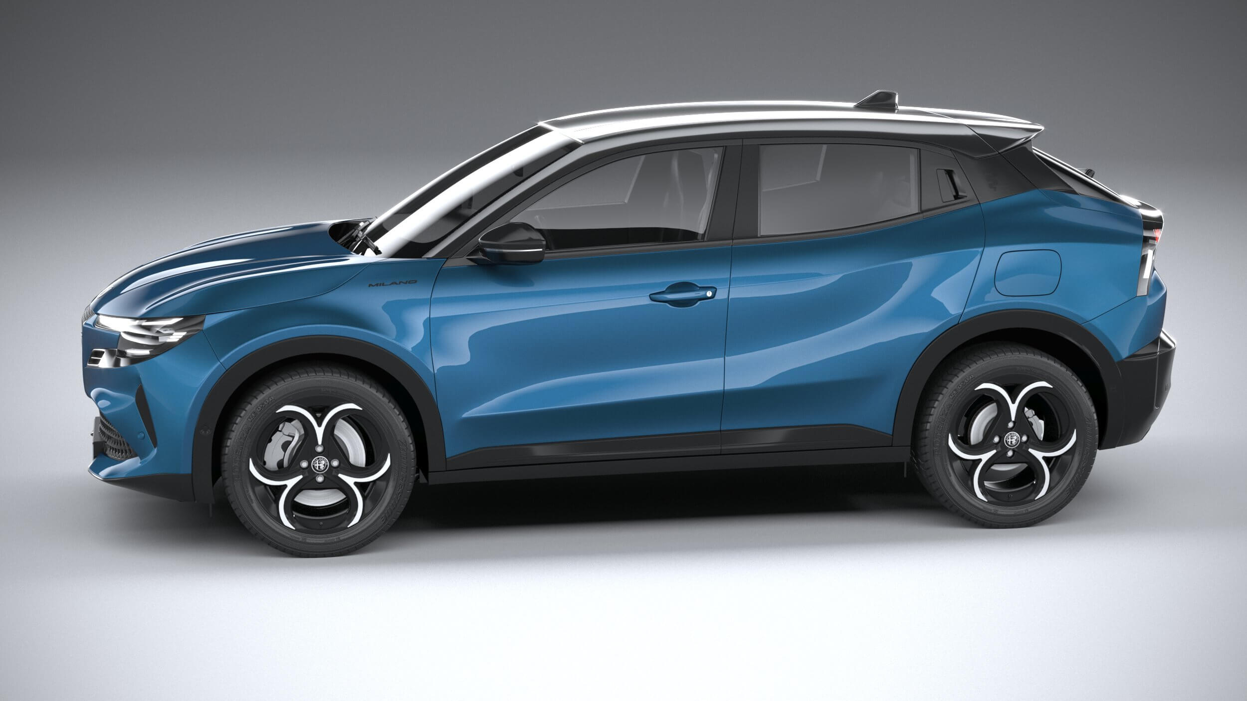 Alfa Romeo Junior - Milano Hybrid 2025 3D Model by SQUIR