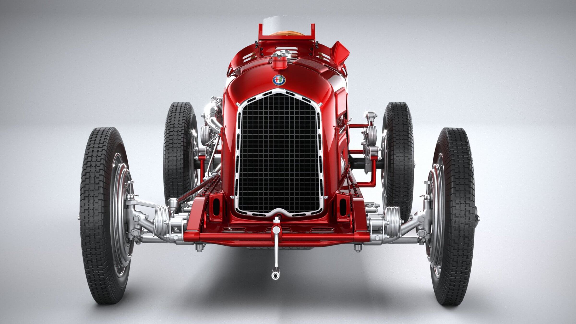 Alfa Romeo P3 1932 - 3D Model by SQUIR