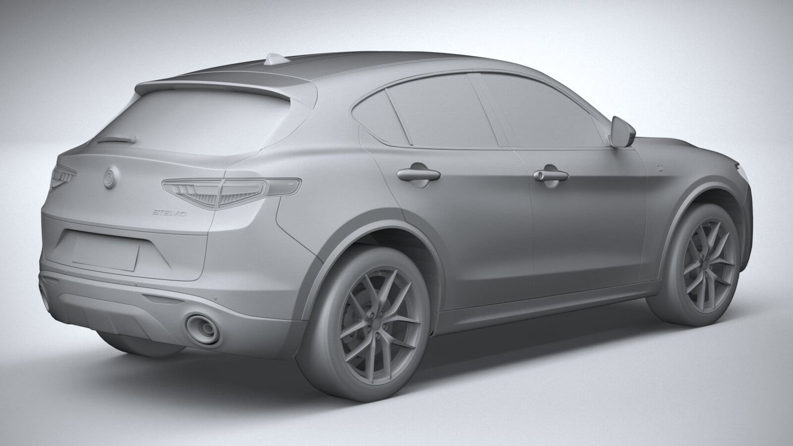 Alfa Romeo Stelvio Ti 2020 - 3D Model by SQUIR
