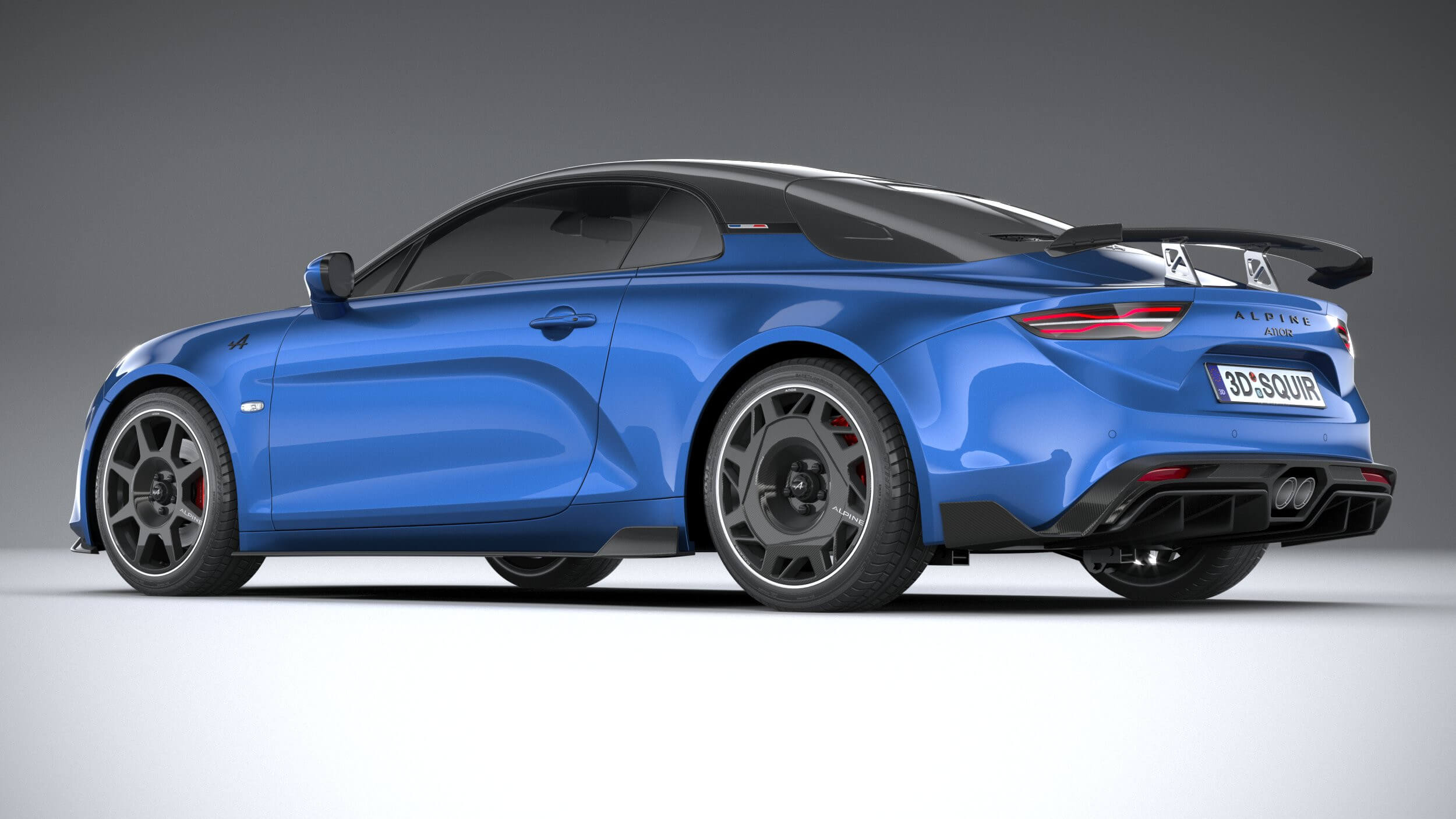 Alpine A110 R 2023 - 3D Model by SQUIR